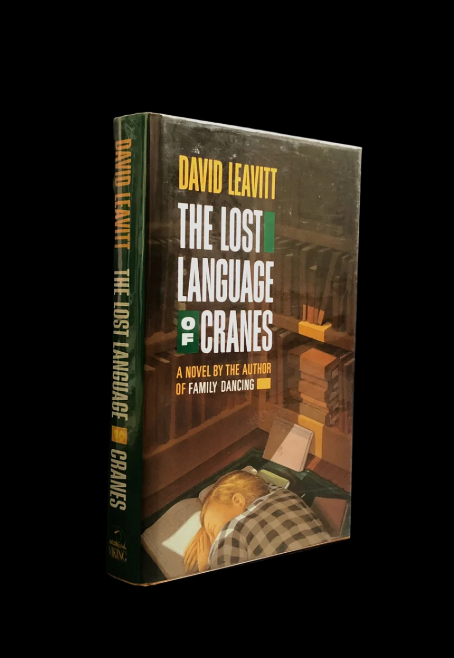 THE LOST LANGUAGE OF CRANES. First UK Printing by Leavitt, David: Fine ...