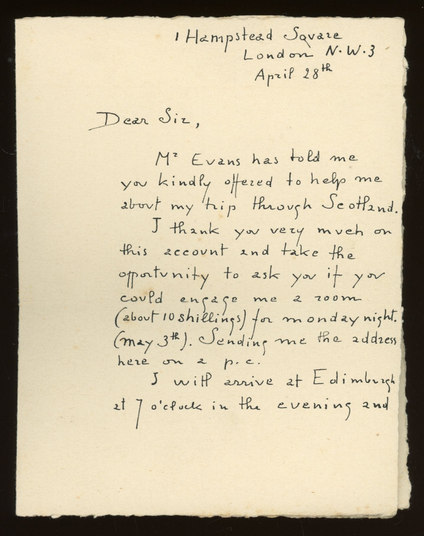 THE CLOSED DOOR . Illustrated by the Author. With a Translation by F. S ...