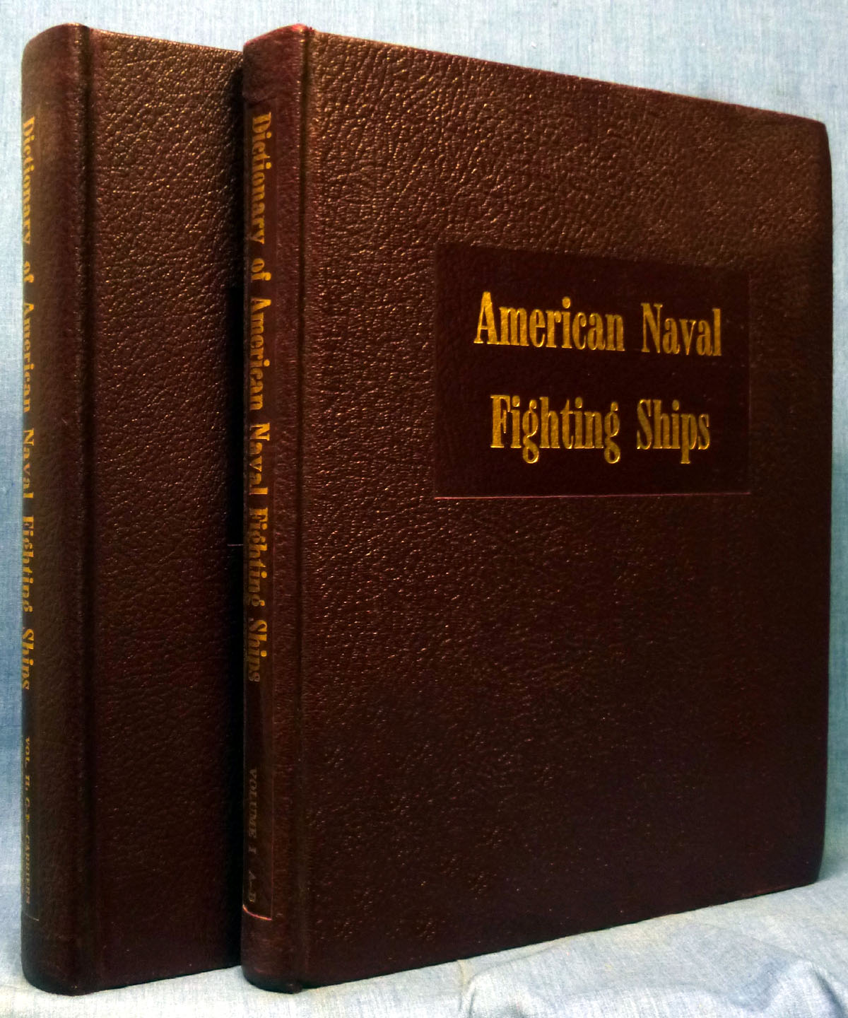 Dictionary Of American Naval Fighting Ships: Fine Hardcover (1959) 1st ...