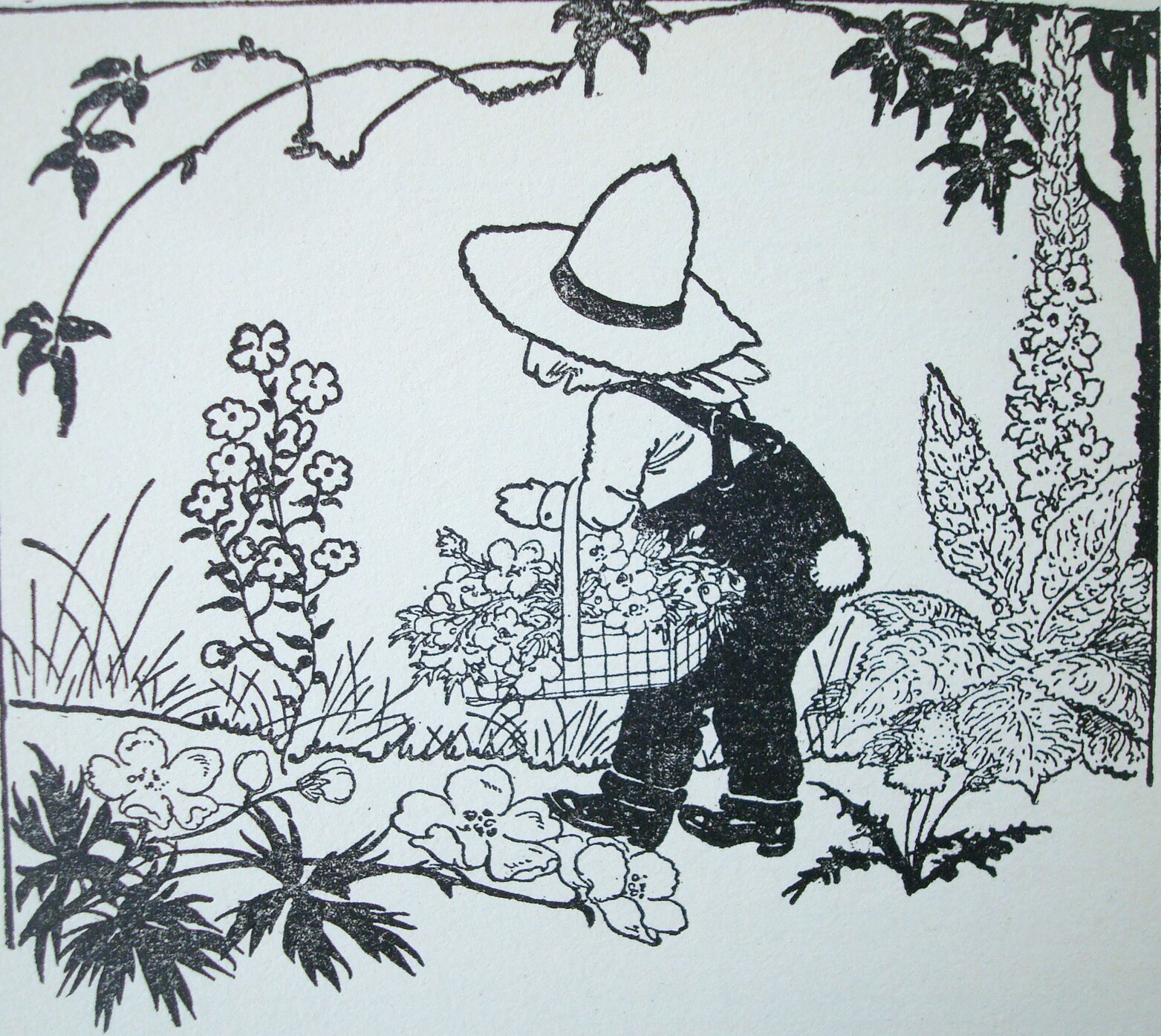 Mother Bunny and her Flowers by SMITH, Laura Rountree: Good Hardcover ...