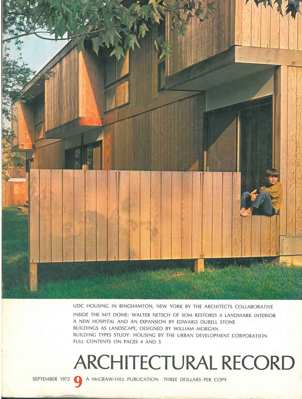 Architectural Record, n. 9, september 1972. Building Types study ...