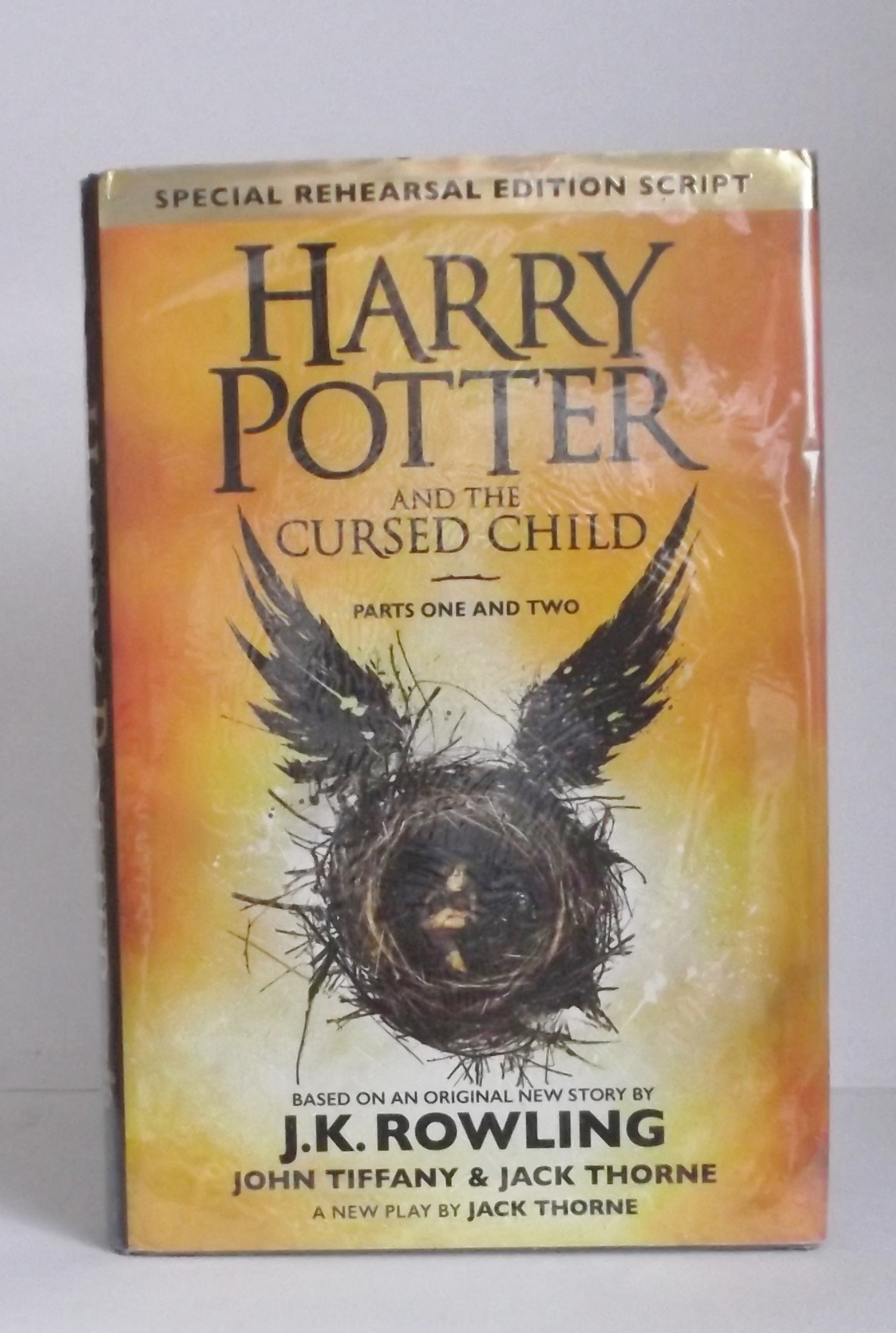 HARRY POTTER AND THE CURSED CHILD PARTS ONE AND TWO MULTI SIGNED BY THE ...