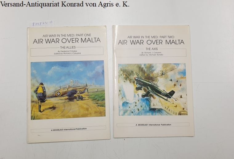Air War Over Malta (Part One: The Allies/Part Two: The Axis) von Galea ...