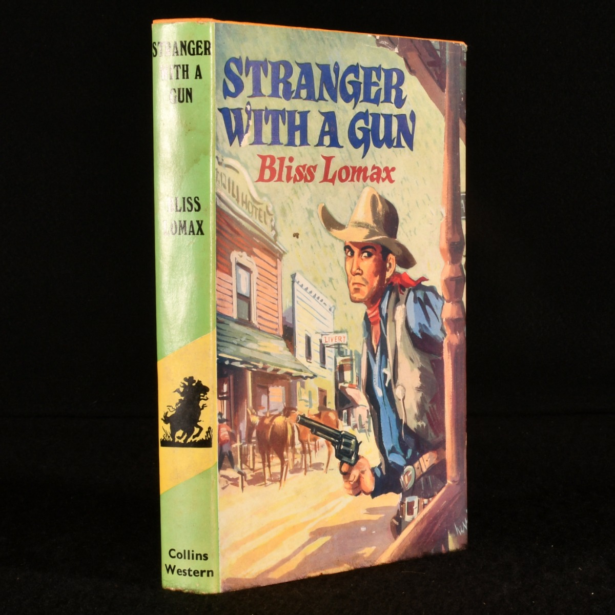 Stranger with a Gun von Bliss Lomax: Very Good Cloth (1960) | Rooke Books PBFA