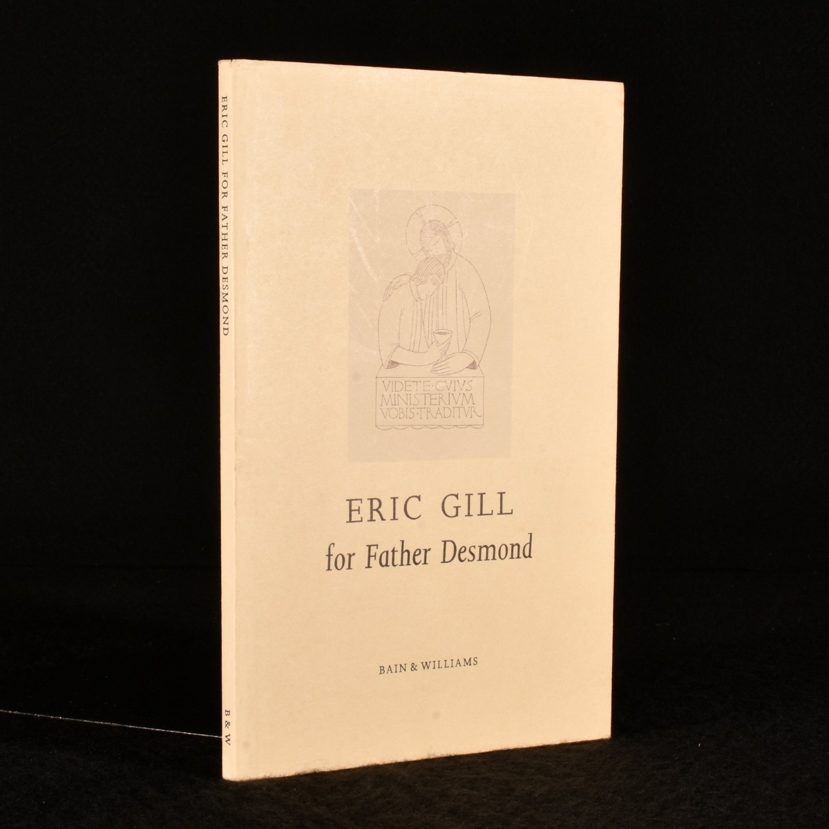 Eric Gill for Father Desmond von John Dreyfus and Graham Williams: Fine ...