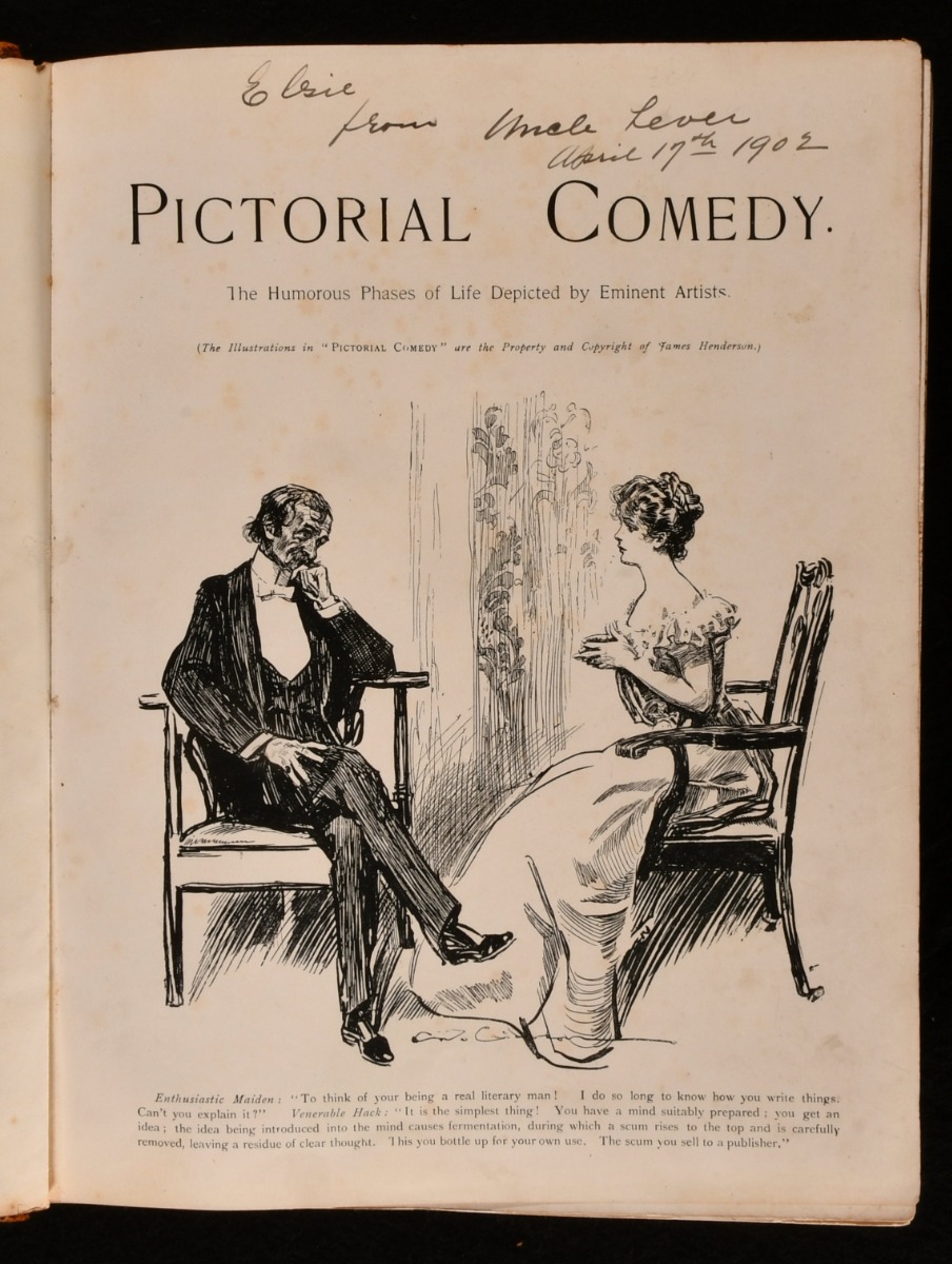 Pictorial Comedy: The Humorous Phases of Life Depicted by Eminent ...