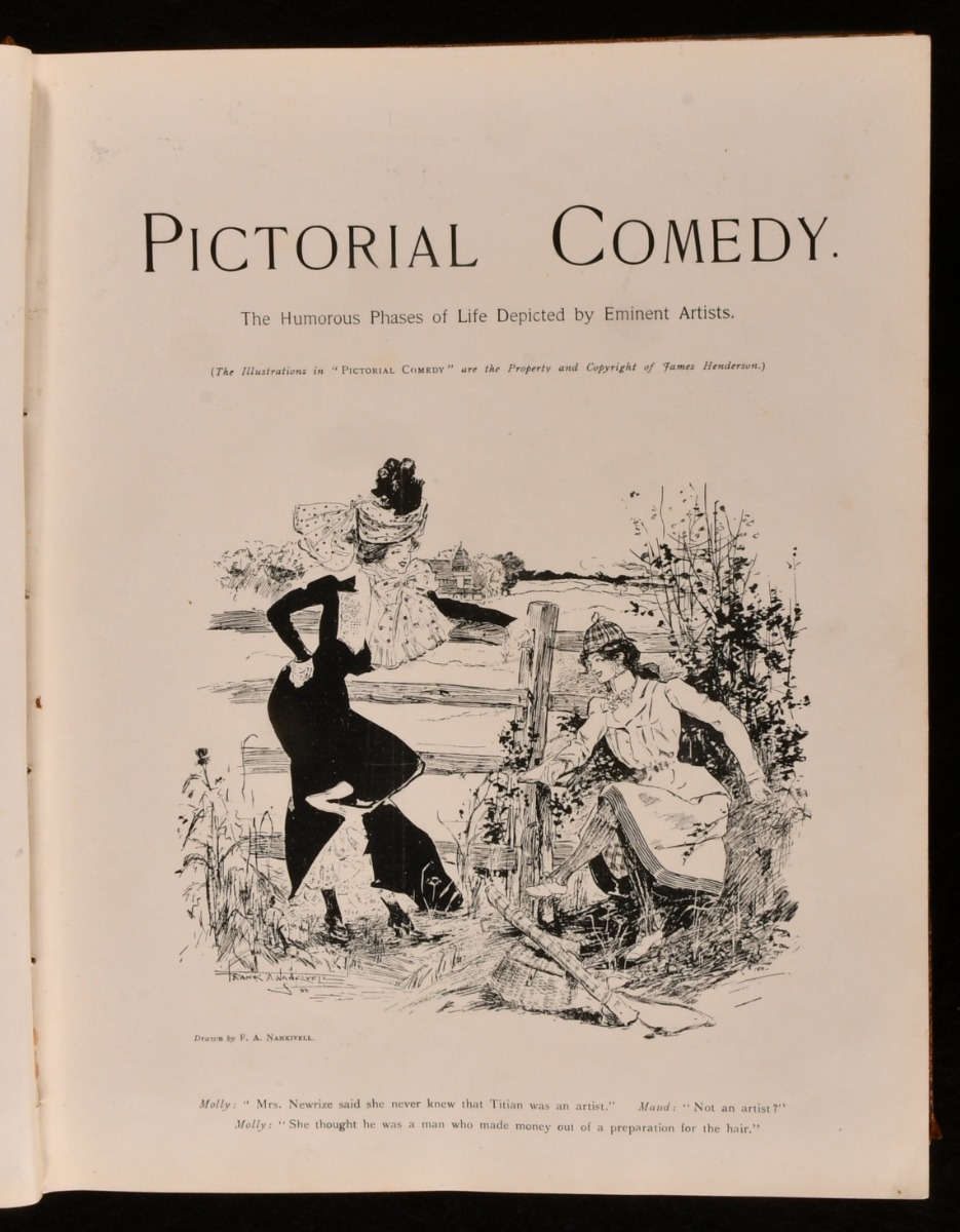 Pictorial Comedy: The Humorous Phases of Life Depicted by Eminent ...