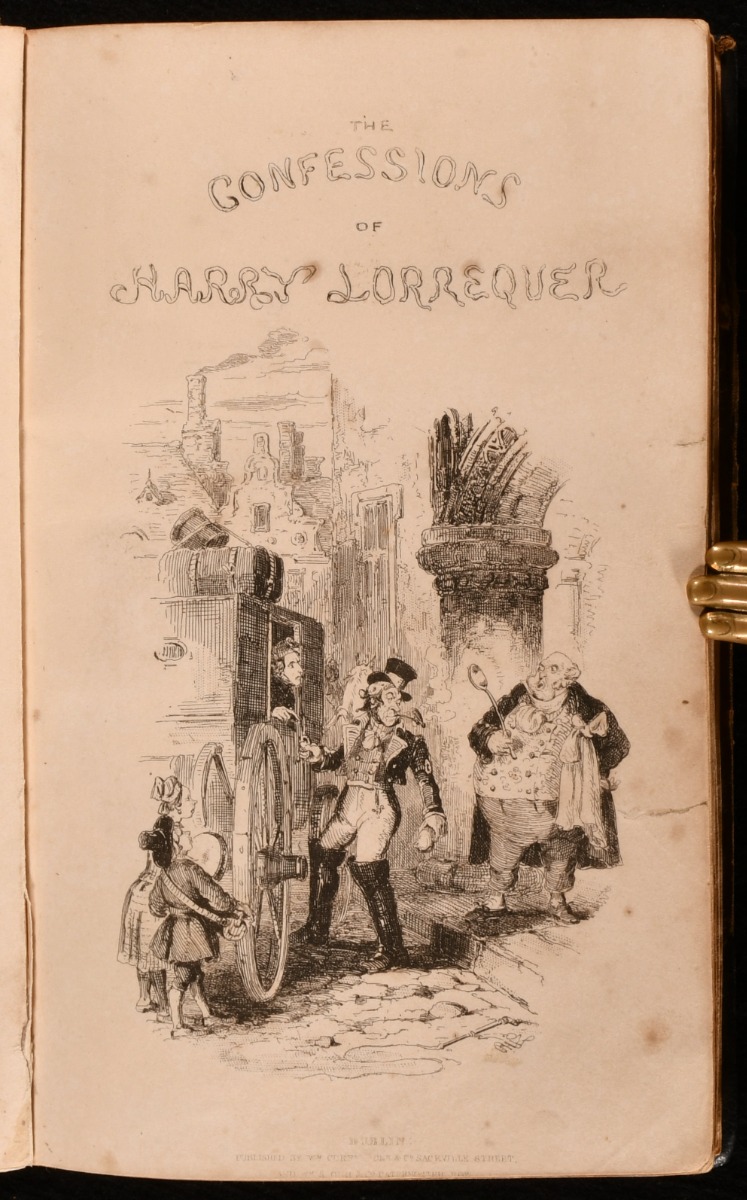 The Confessions of Harry Lorrequer by Charles Lever: Very Good Leather ...