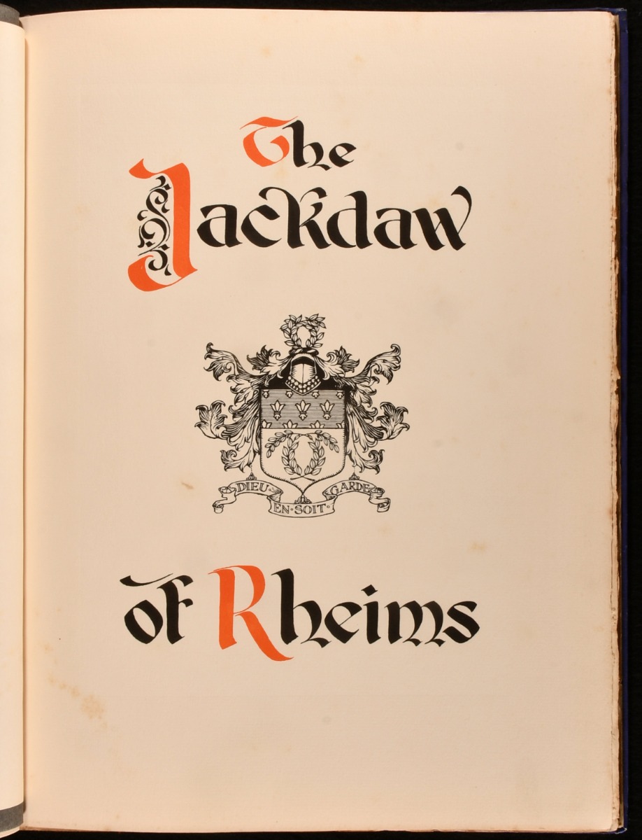 The Jackdaw of Rheims von Thomas Ingoldsby [Richard Harris Barham ...