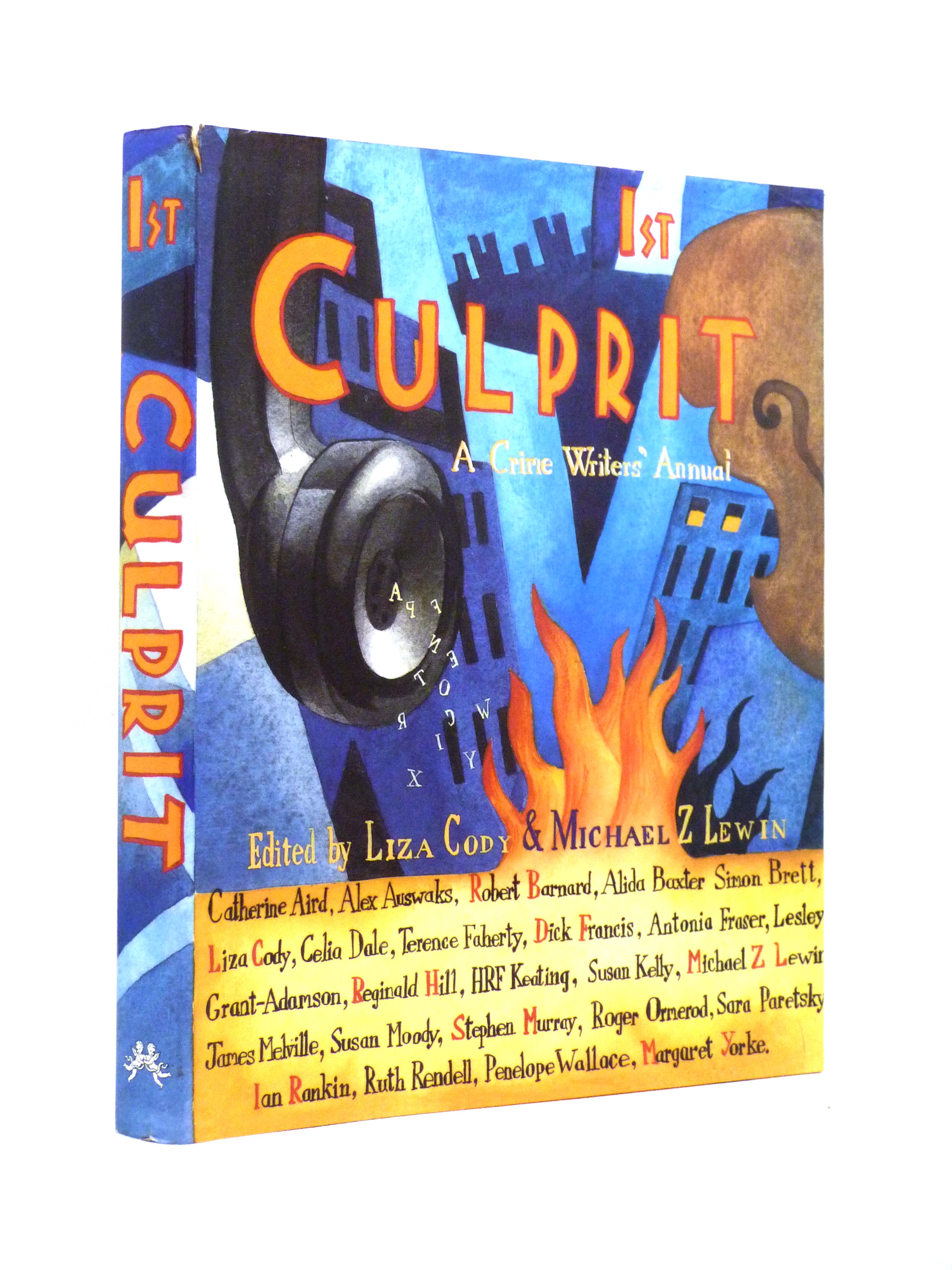 1st Culprit, A Crime Writers' Annual (Signed by Robert Barnard, Liza ...