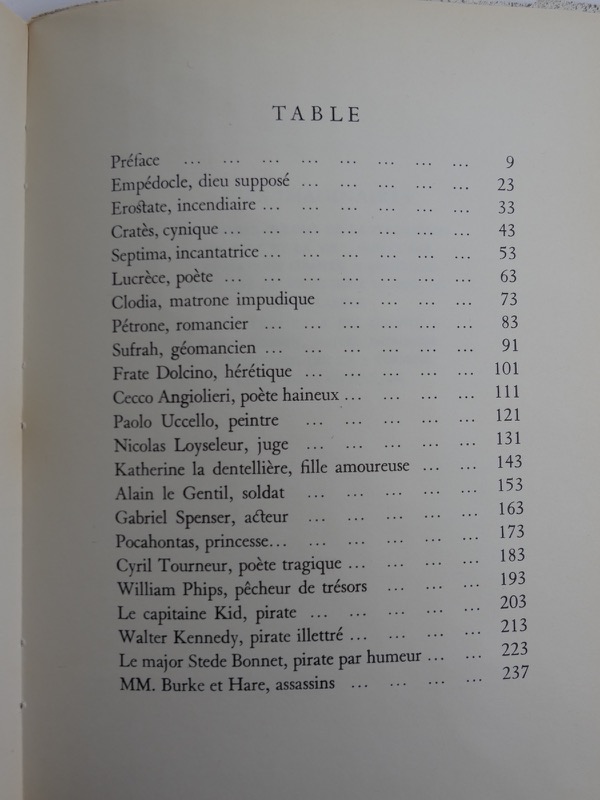 Vies Imaginaires. Orné de 22 dessins de Félix Labisse. by Marcel SCHWOB ...