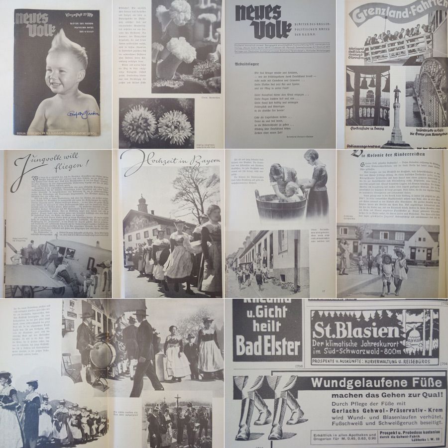 Neues Volk. Blätter des Rassenpolitischen Amtes der NSDAP. 2. Jahrgang ...