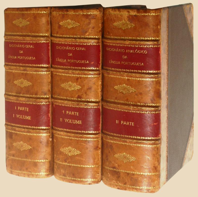 DICIONÁRIO GERAL E ANALÓGICO DA LÍNGUA PORTUGUESA. [3 VOLS.] by BIVAR ...
