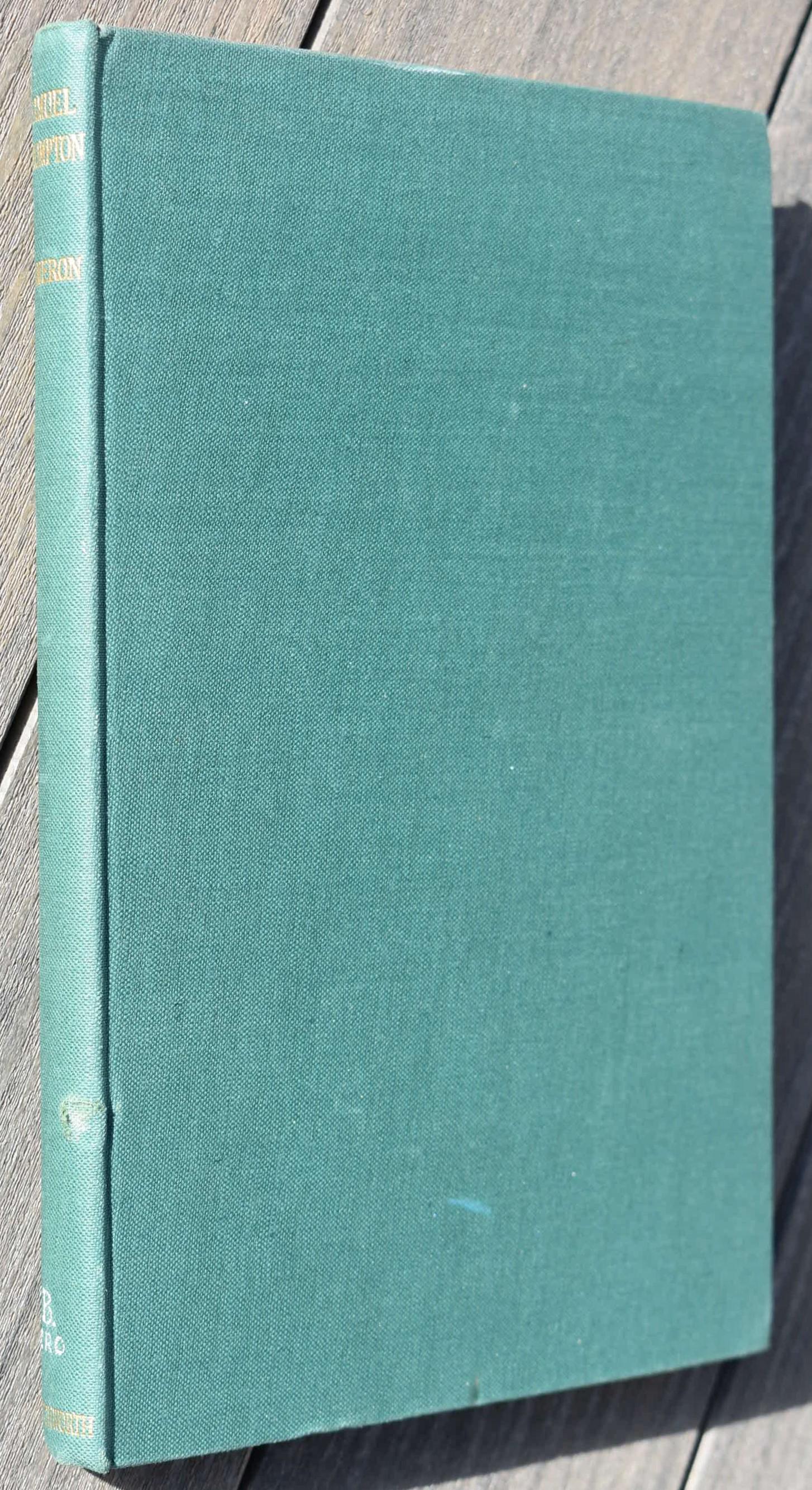 Samuel Crompton by Hector Charles Cameron: Good Hardcover (1951) 1st ...