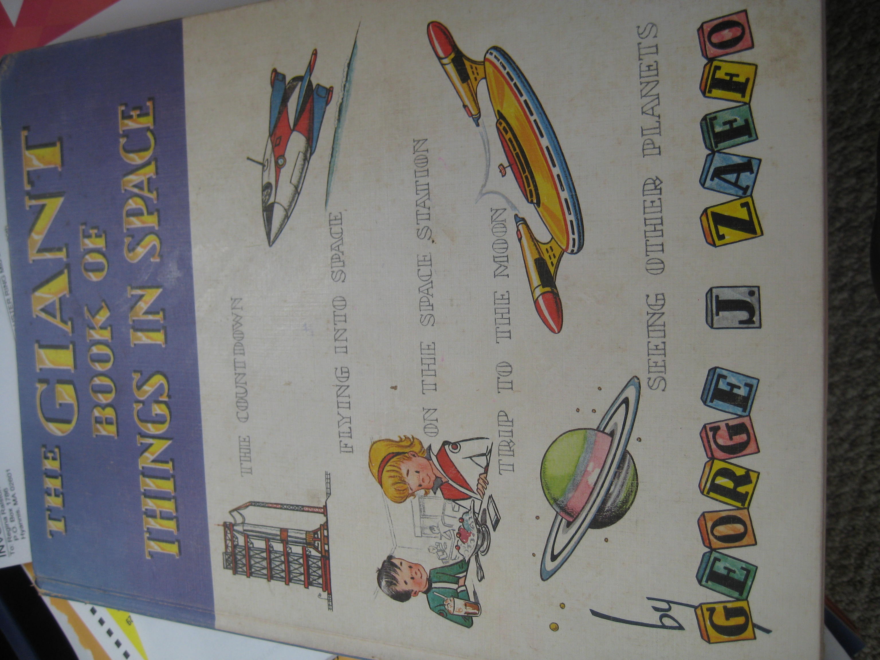 The Giant Book of Things in Space by George J. Zaffo: Good Hardcover ...