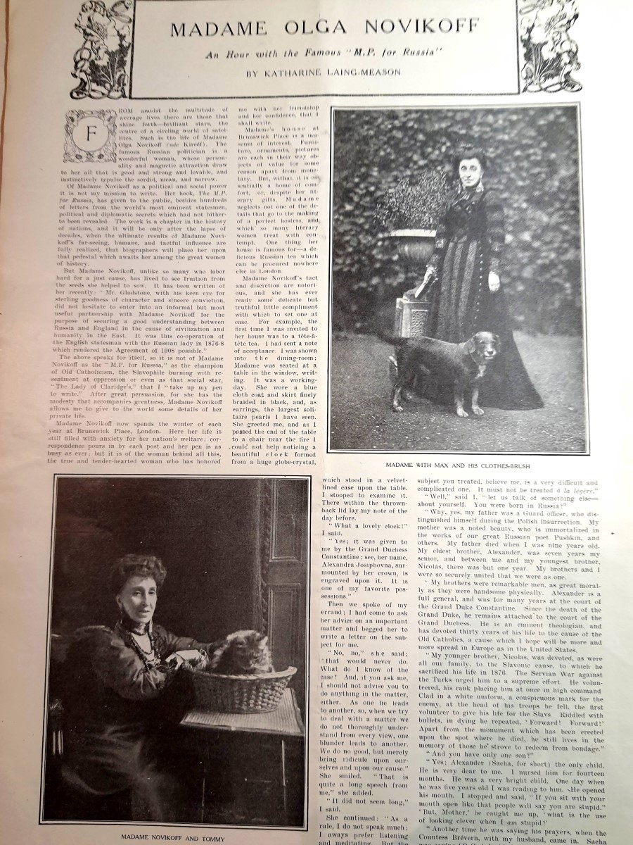 Article: Madame Olga Novikoff (1) Little Women of Japan (2) by Laing ...