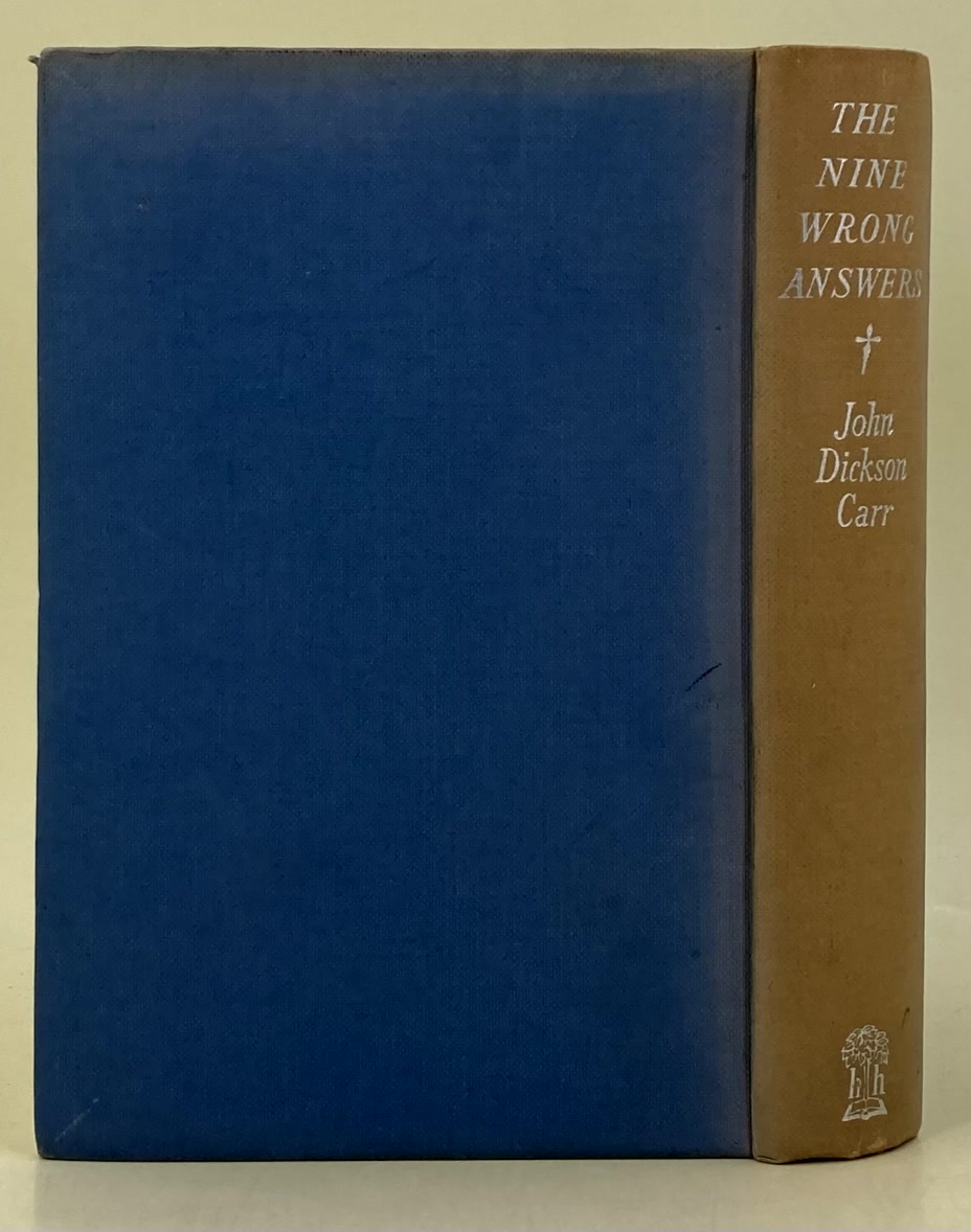 The Nine Wrong Answers a novel for the curious by Carr, John Dickson ...
