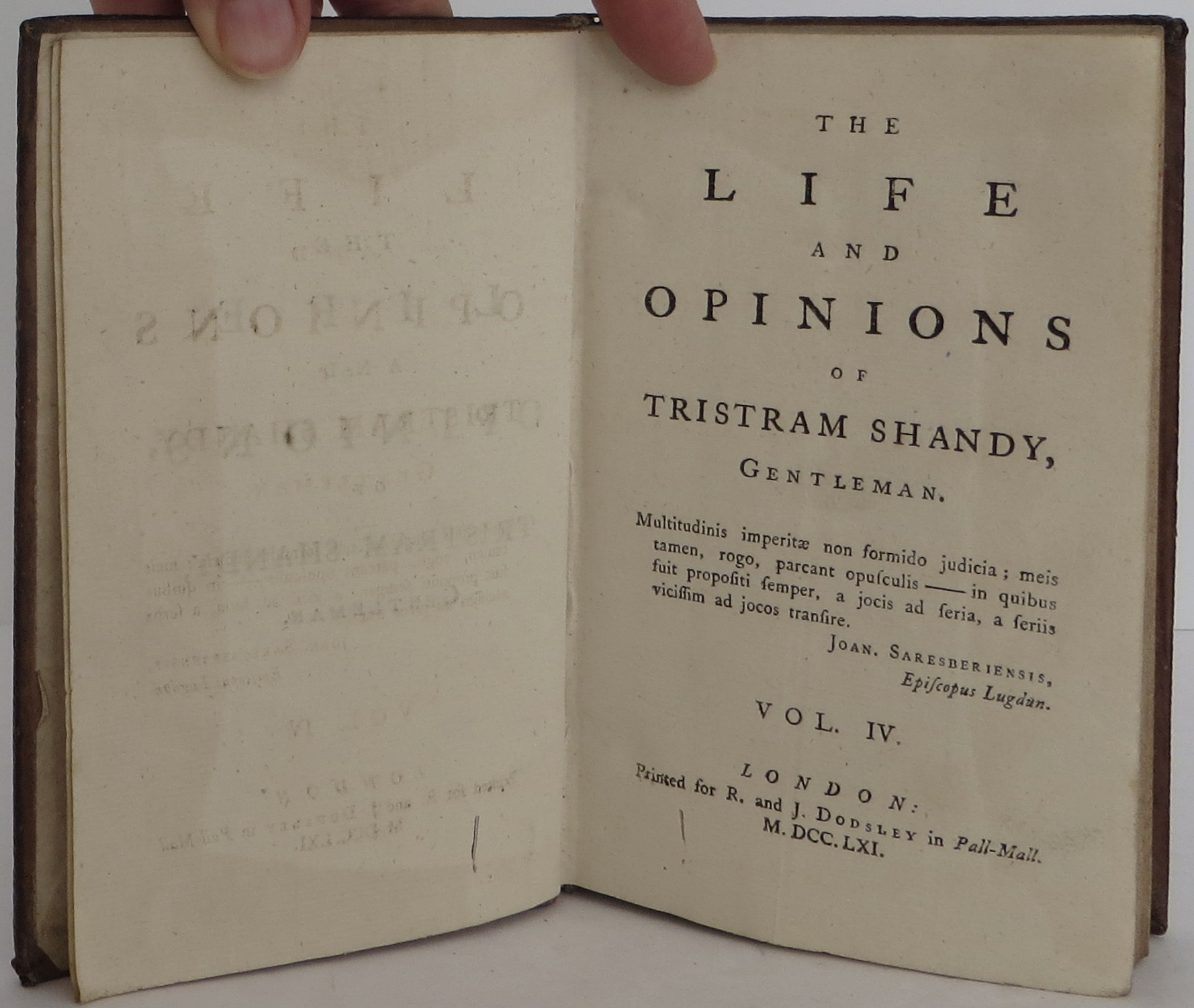 Tristram Shandy, Volumes 1 - 5 (of 9) by Sterne, Laurence: Very good ...