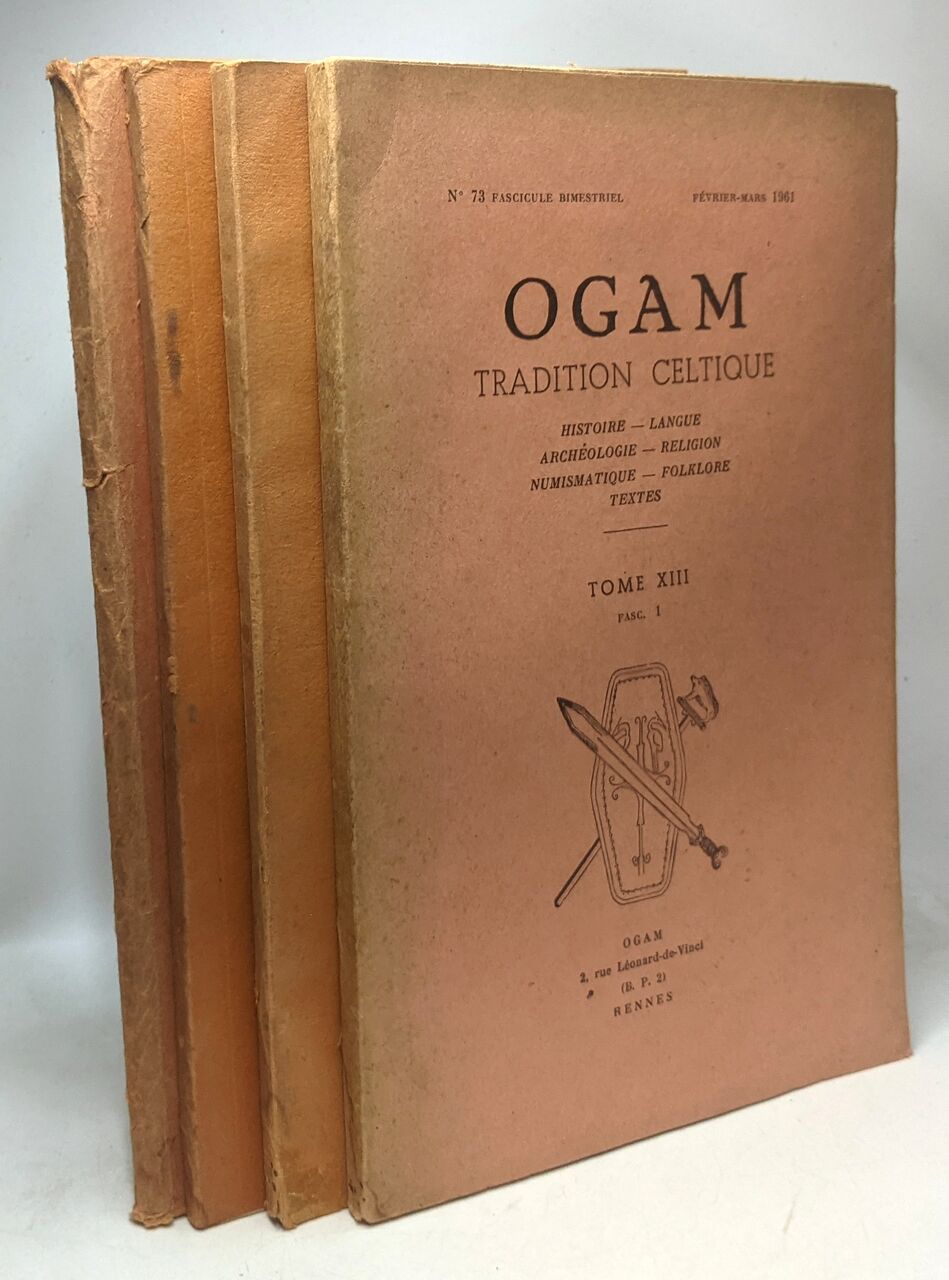 OGAM tradition celtique - histoire langue archéologie religion ...