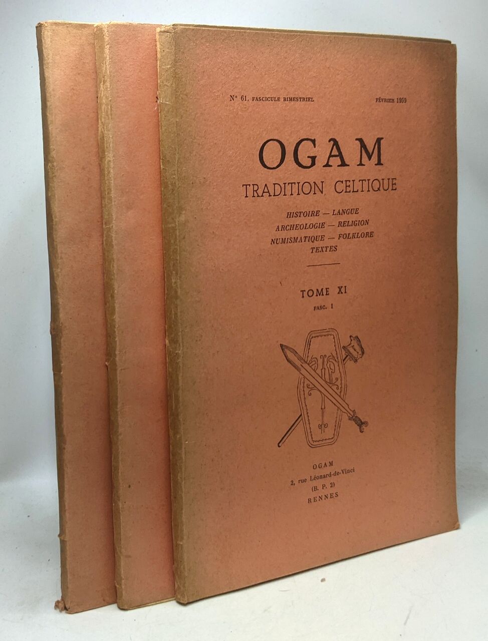 OGAM tradition celtique - histoire langue archéologie religion ...