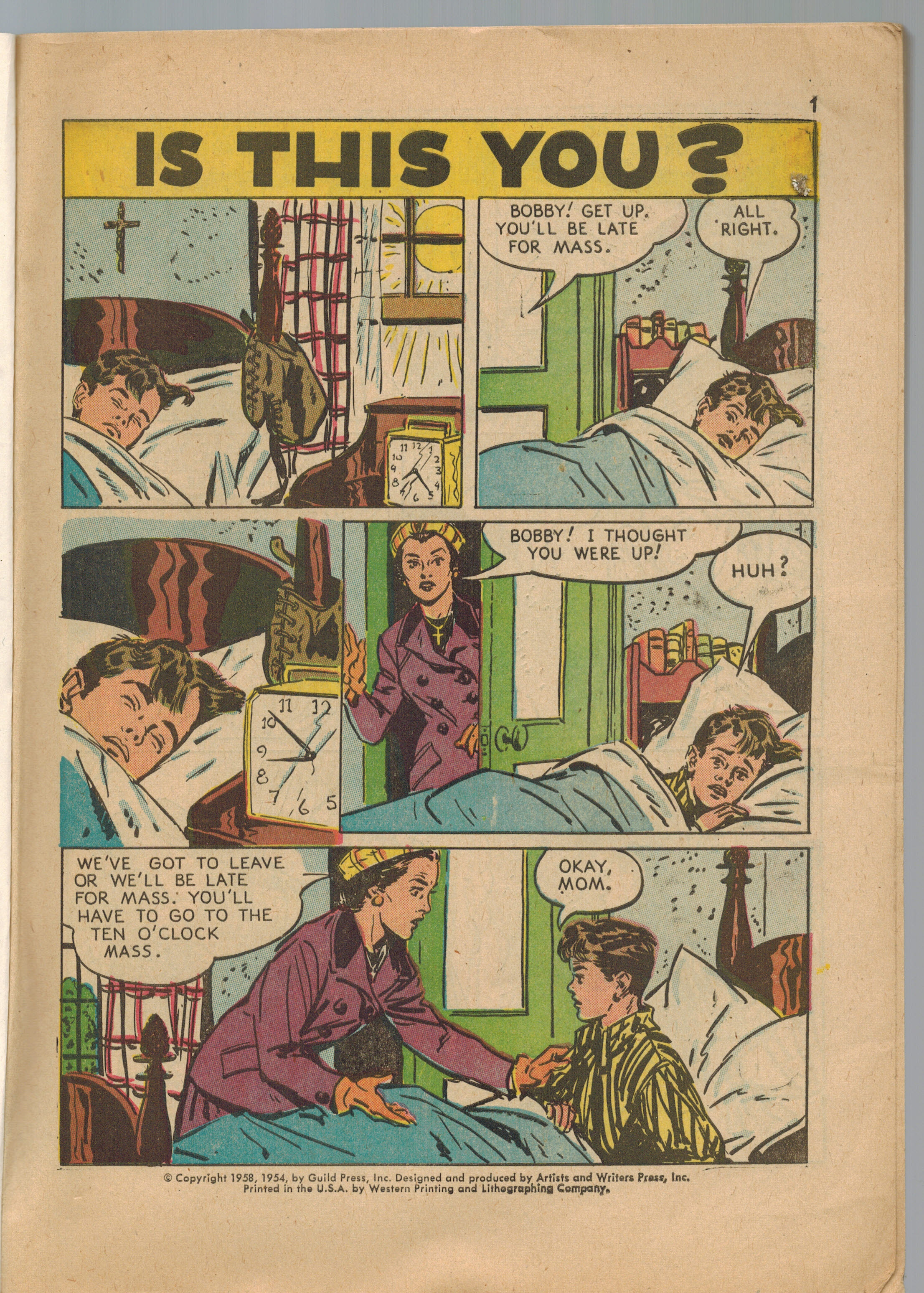 Know Your Mass - Comic Book by Father Demetrius Manousos: Very Good ...