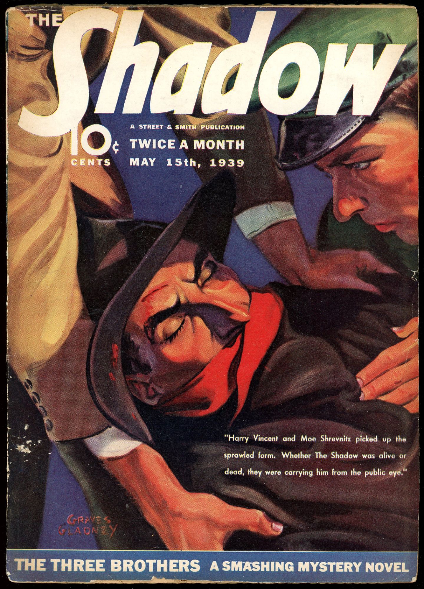 THE SHADOW de THE SHADOW. May 15, 1939. (Volume 29, No. 6): (1939 ...