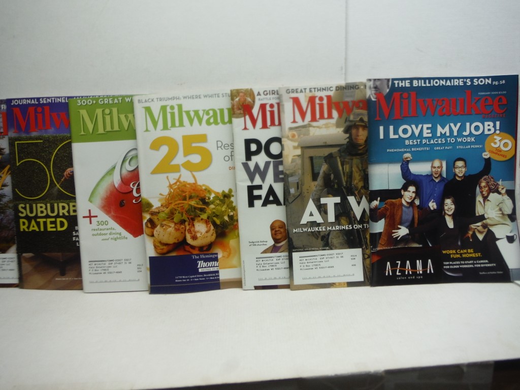 Lot of 16 Milwaukee Magazines 2005 by varied: (2005) Magazine ...