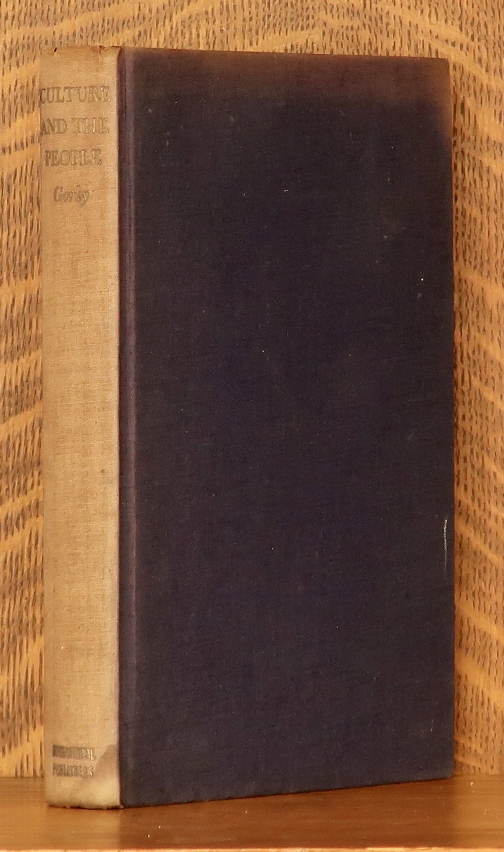 CULTURE AND THE PEOPLE by Maxim Gorky: Very good Hardcover (1939 ...