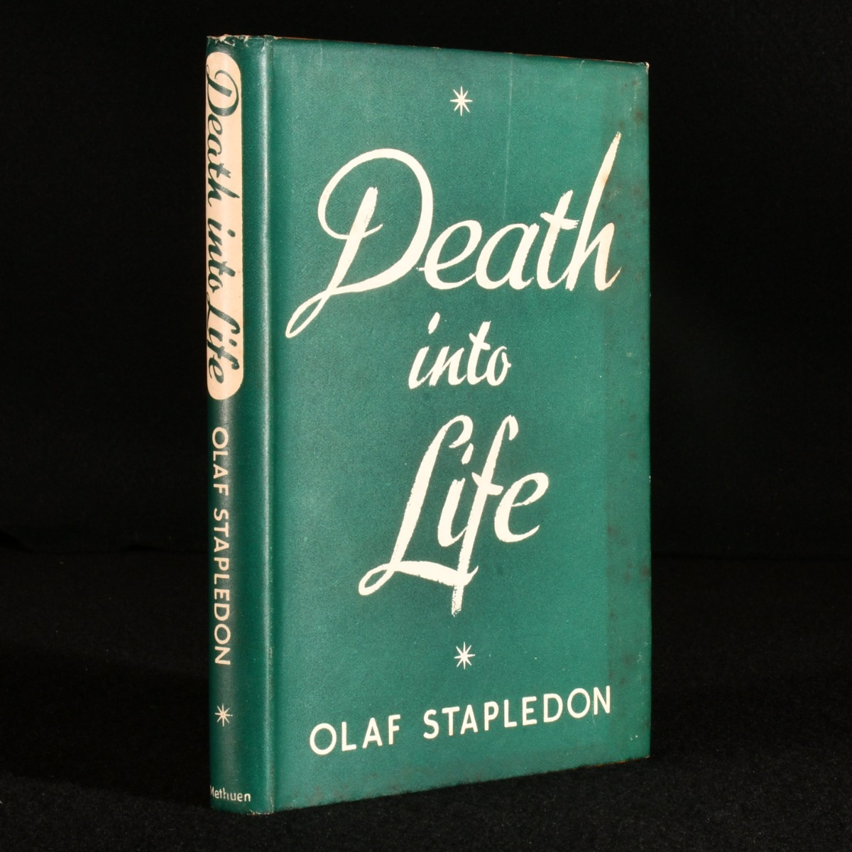 Death Into Life by Olaf Stapledon: Near Fine Cloth (1946) First edition ...