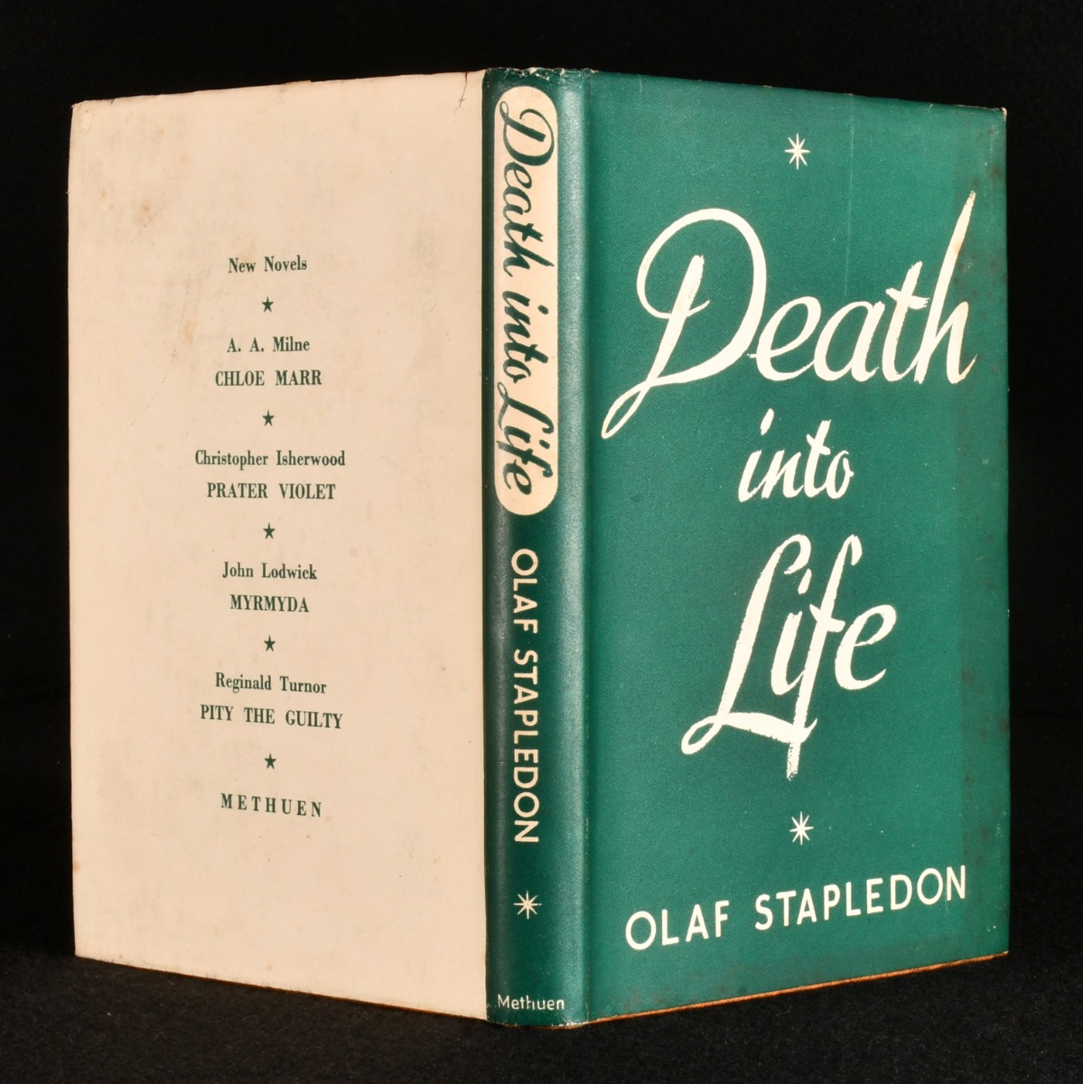 Death Into Life by Olaf Stapledon: Near Fine Cloth (1946) First edition ...