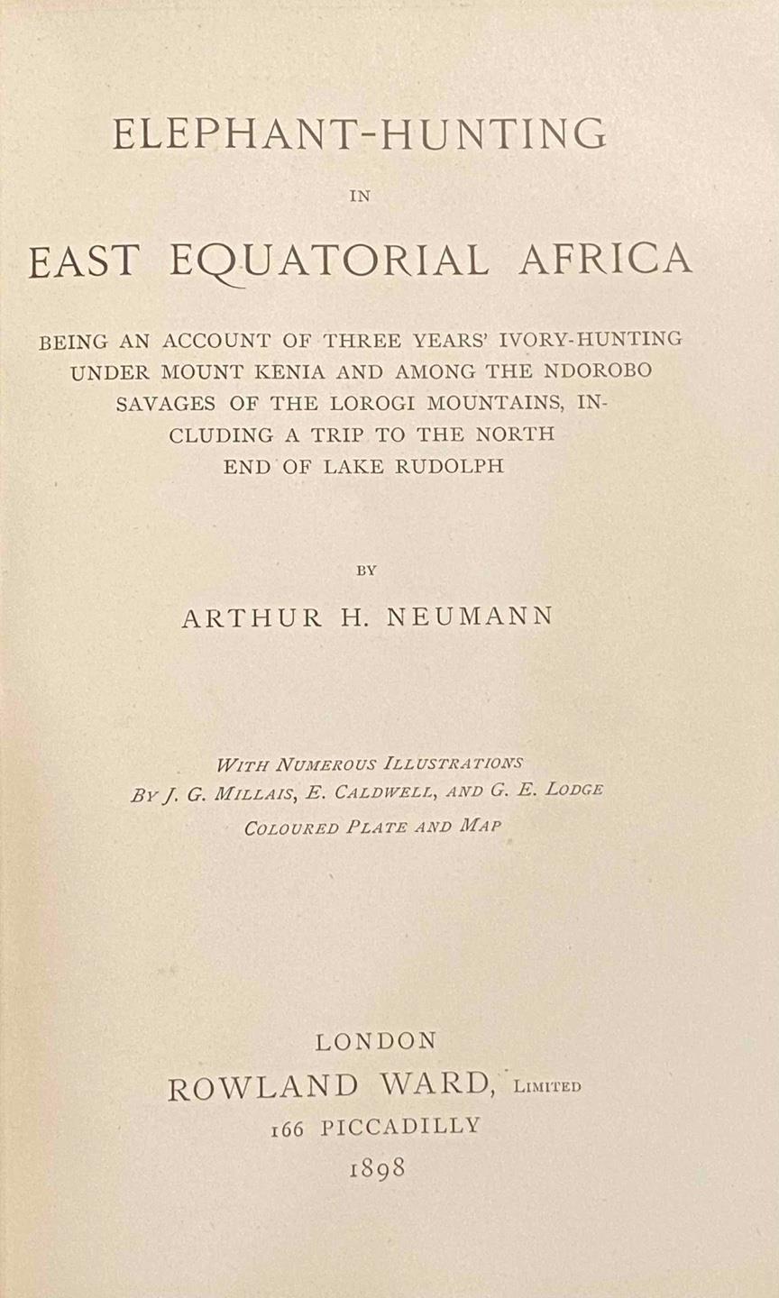 Elephant-Hunting in East Equatorial Africa by Arthur H. Neumann: Near ...