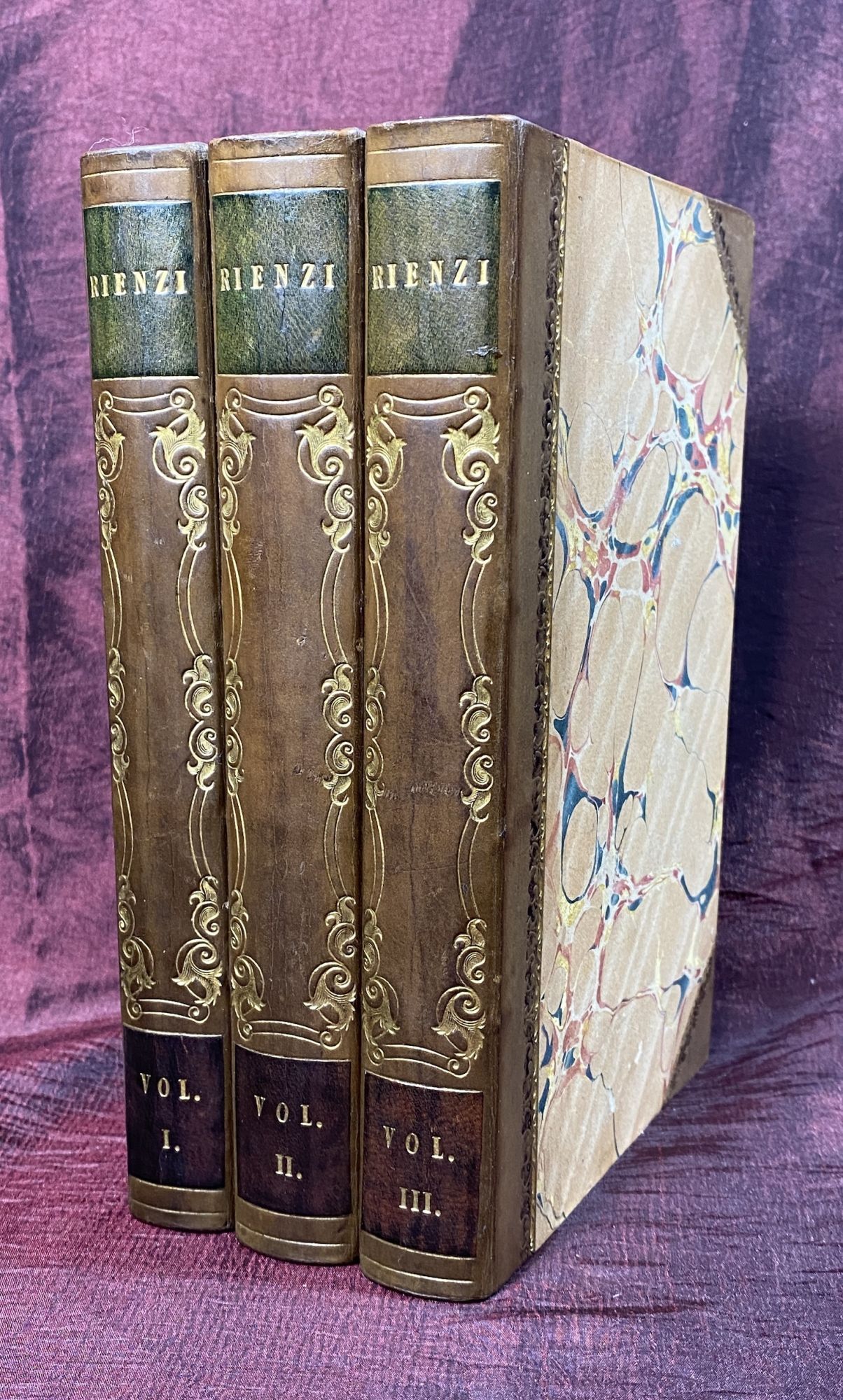 [BINDINGS - BELFAST]. Rienzi, The Last of the Tribunes by [LYTTON ...