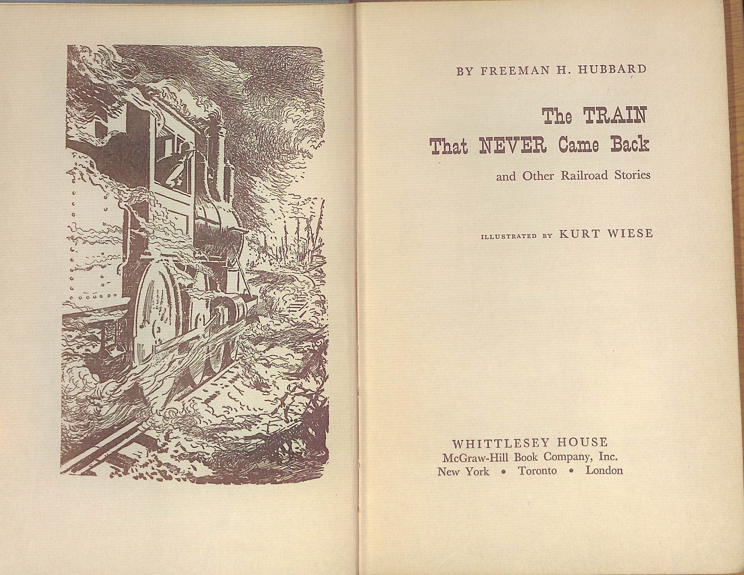 The Train that never came back, and other railroad stories. Illustrated ...