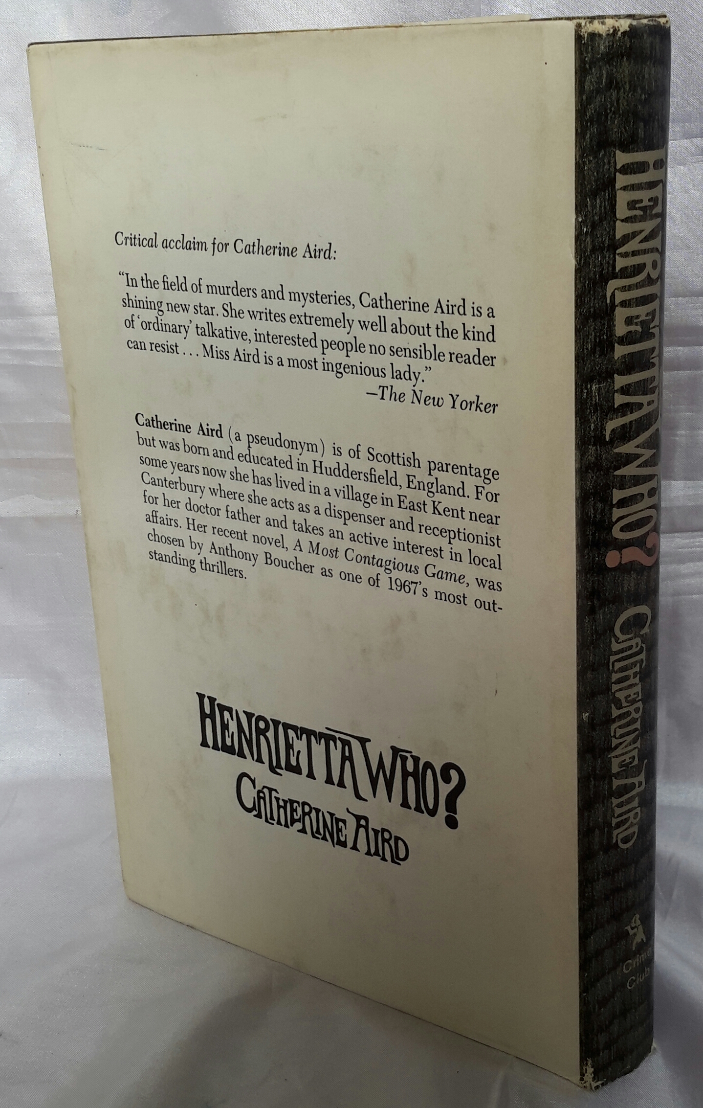 Henrietta Who? by AIRD, Catherine.: (1968) | Addyman Books
