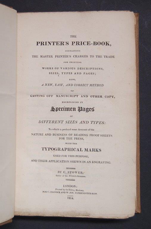 The Printer's Price-Book, Containing the Master Printer's Charges to ...