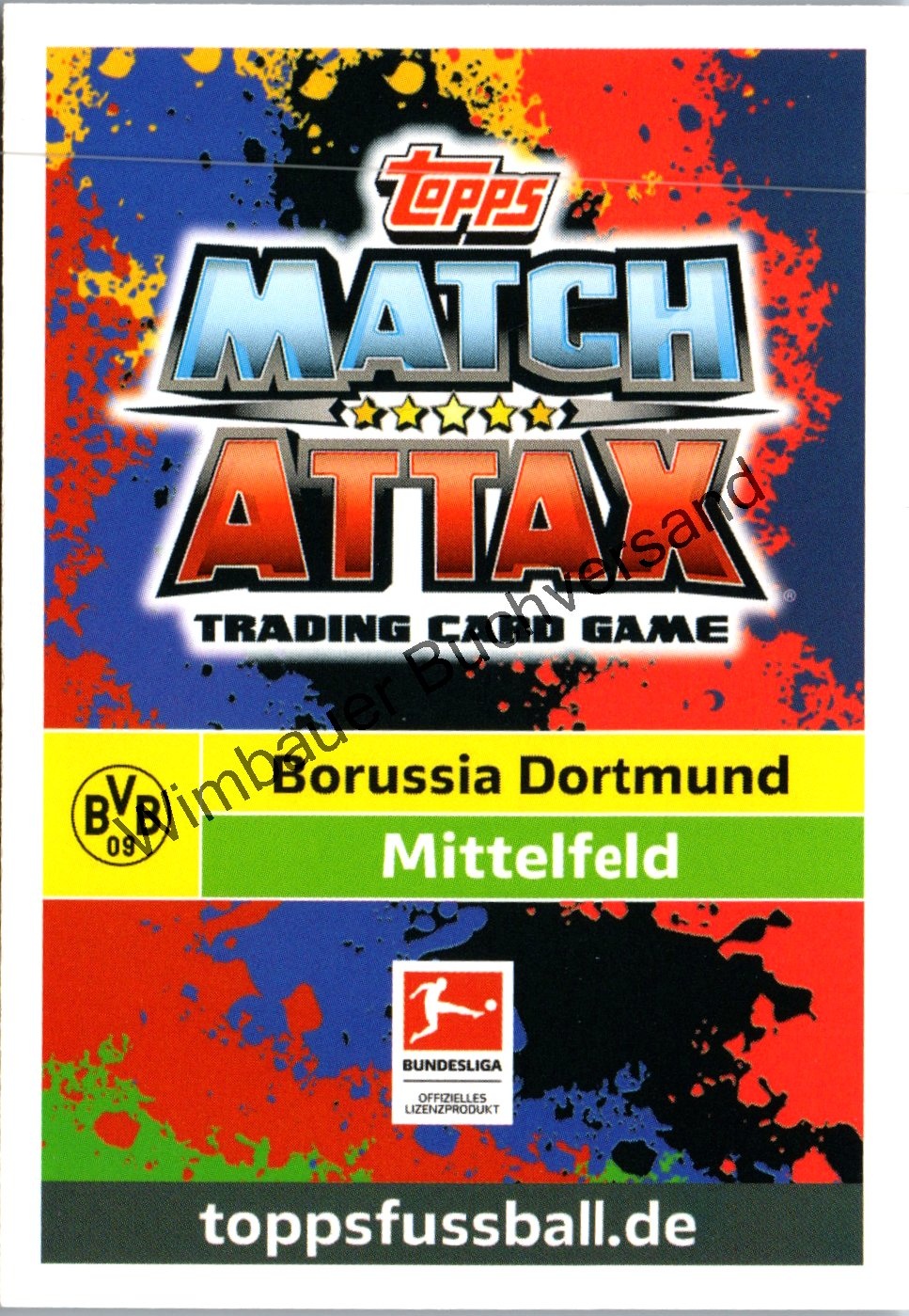 Original Autogramm Marius Wolf BVB /// Autogramm Autograph signiert ...