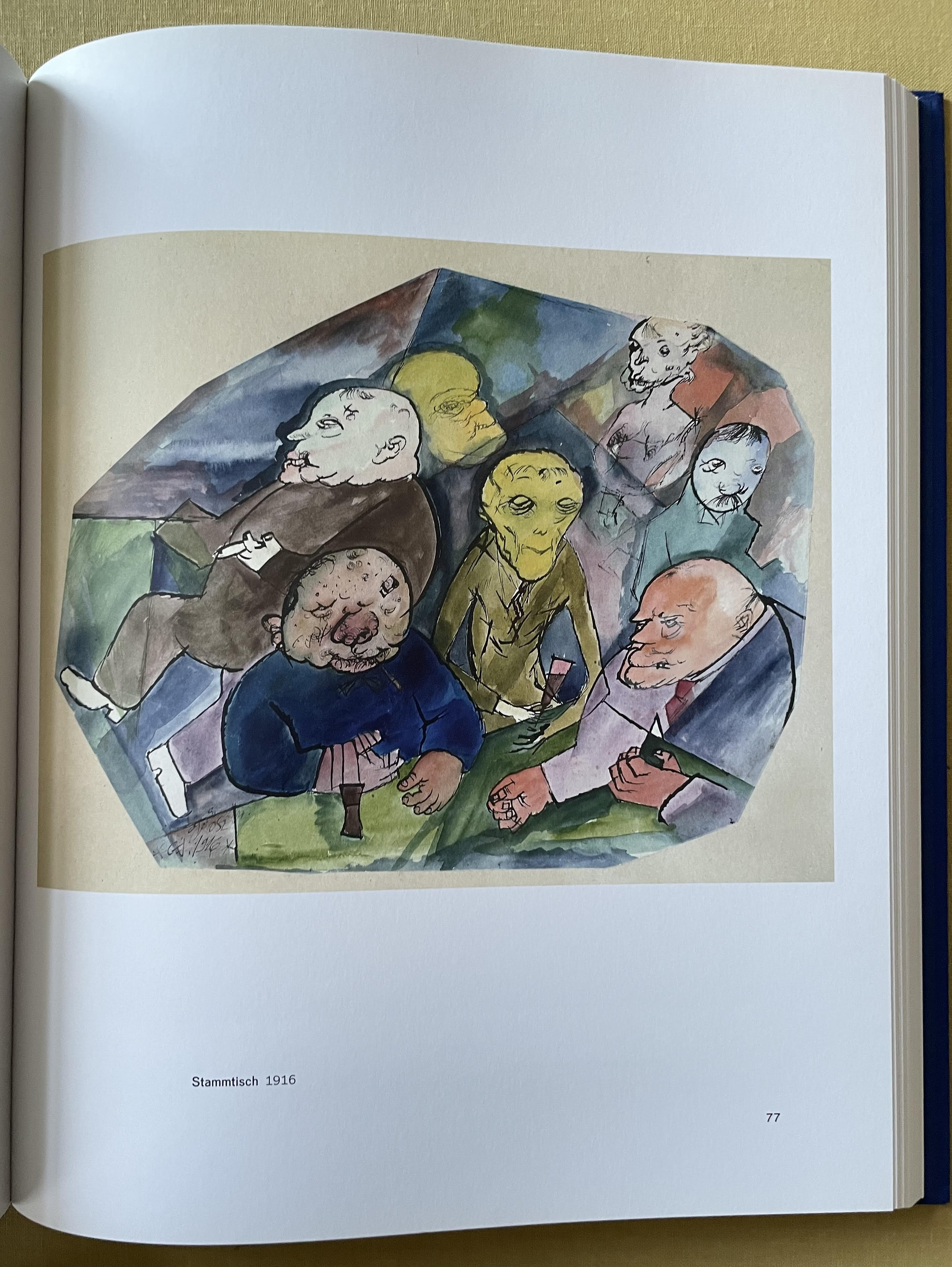 George Grosz. Deutschland, ein Wintermärchen. Aquarelle, Zeichnungen ...