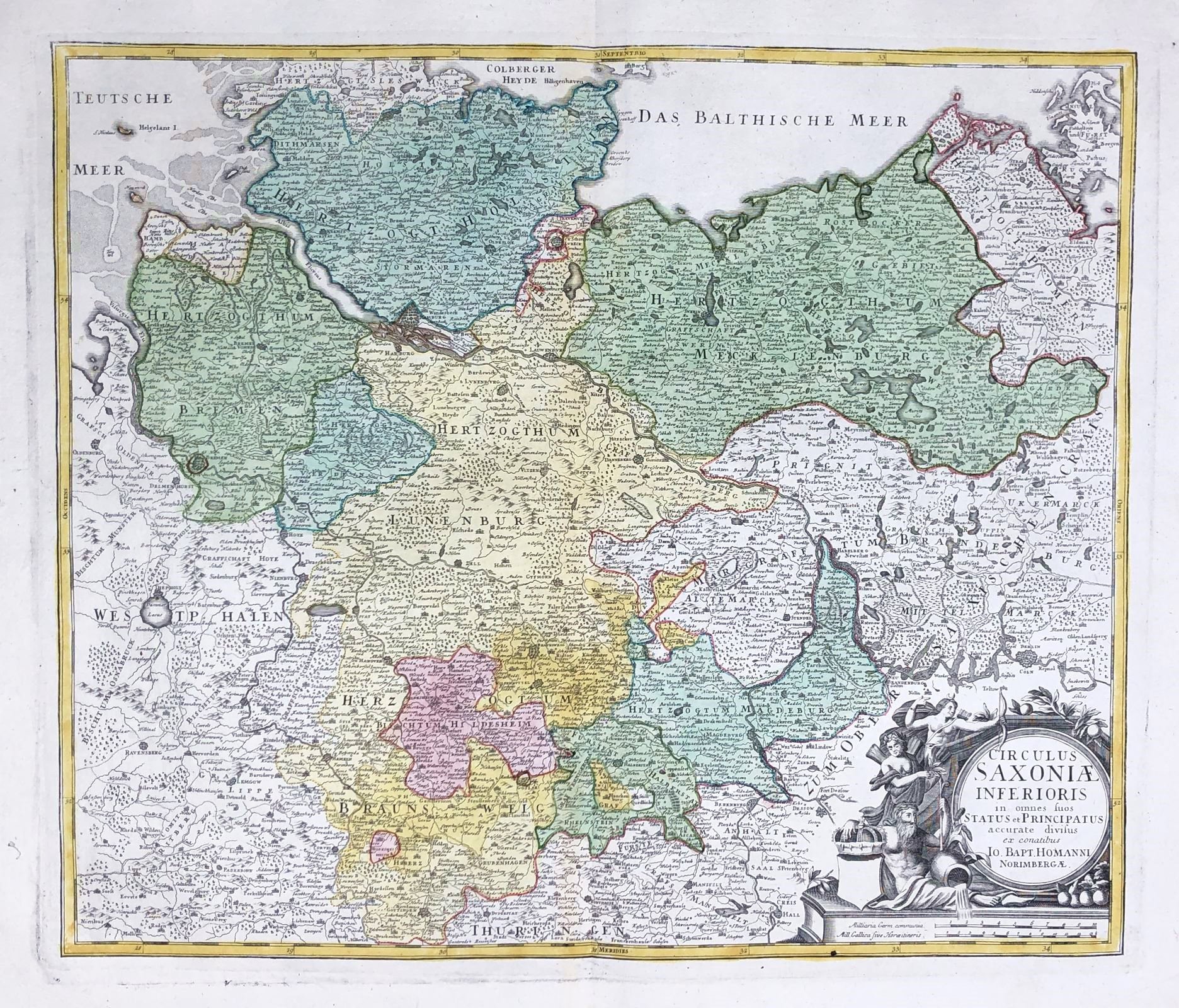 "Circulus Saxoniae Inferioris im omnes suos Status et Principatus ...