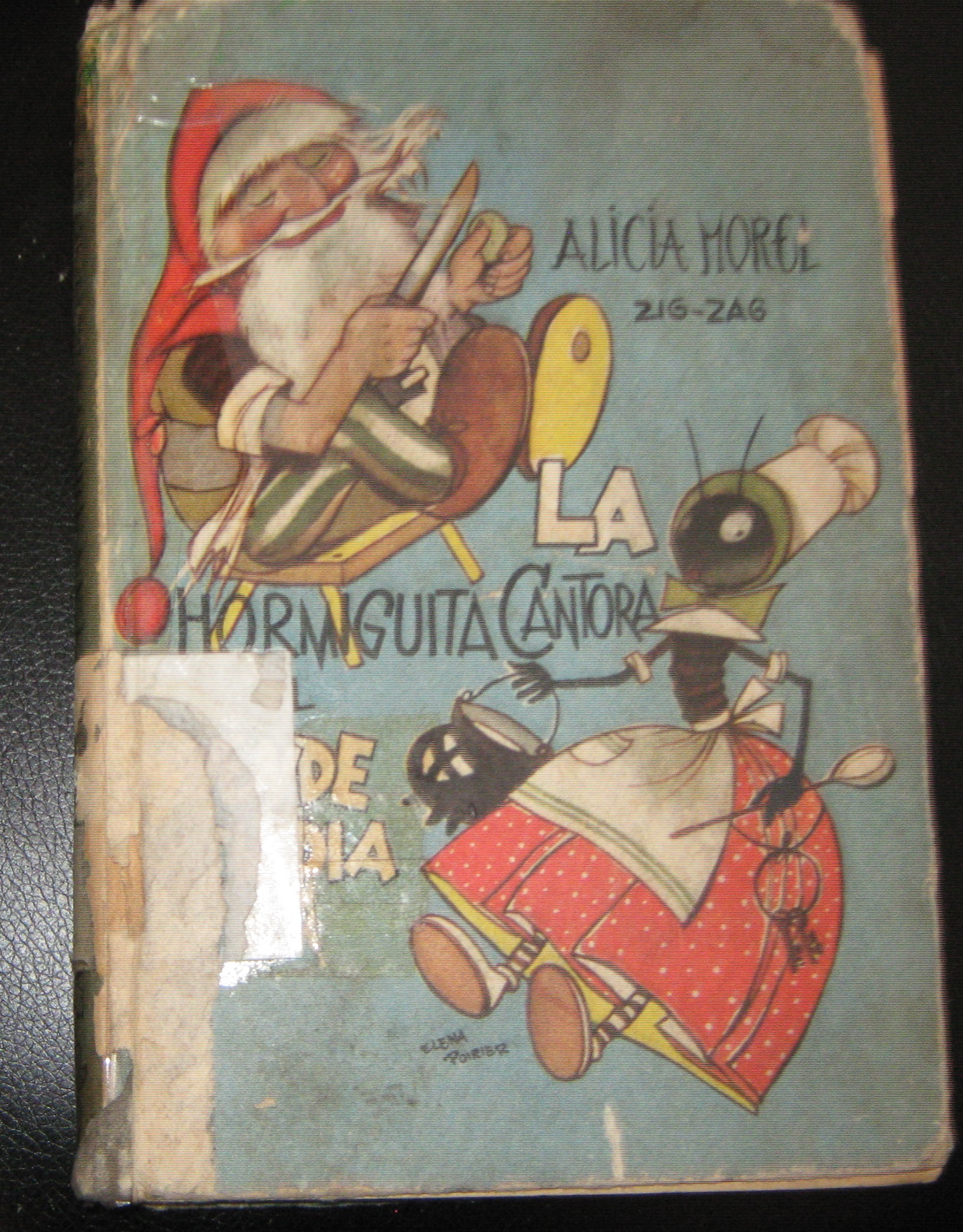 La Hormiguita Cantora y el Duende Melodía. Ilustración de Elena Poirier ...