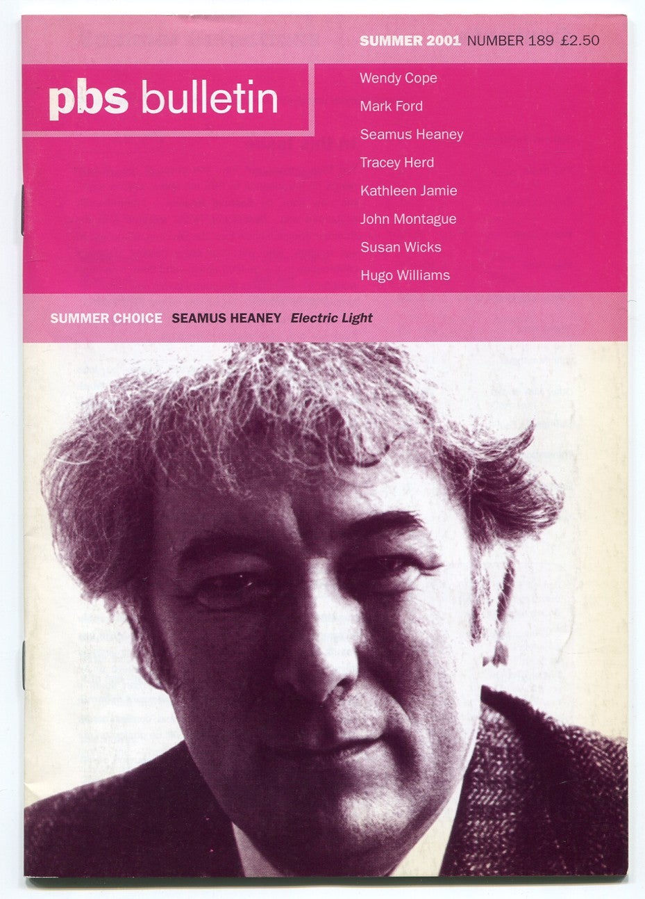 PBS Bulletin Number 189, Summer 2001: Very Good Softcover (2001 ...