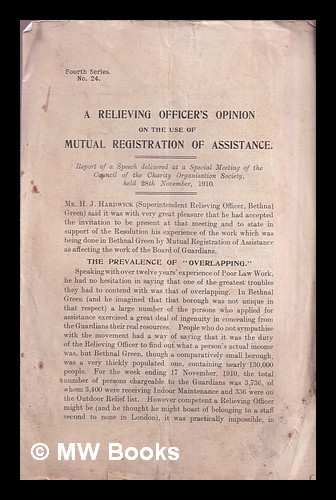A Relieving Officer's Opinion on the use of Mutual Registration of ...
