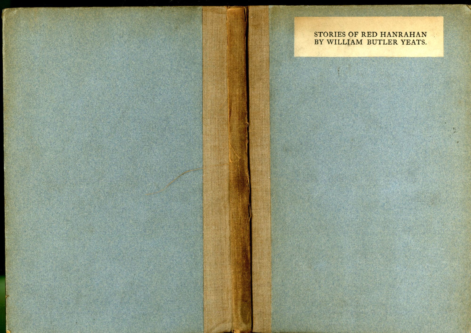 Stories of Red Hanrahan by Yeats, William Butler: Very Good Condition ...