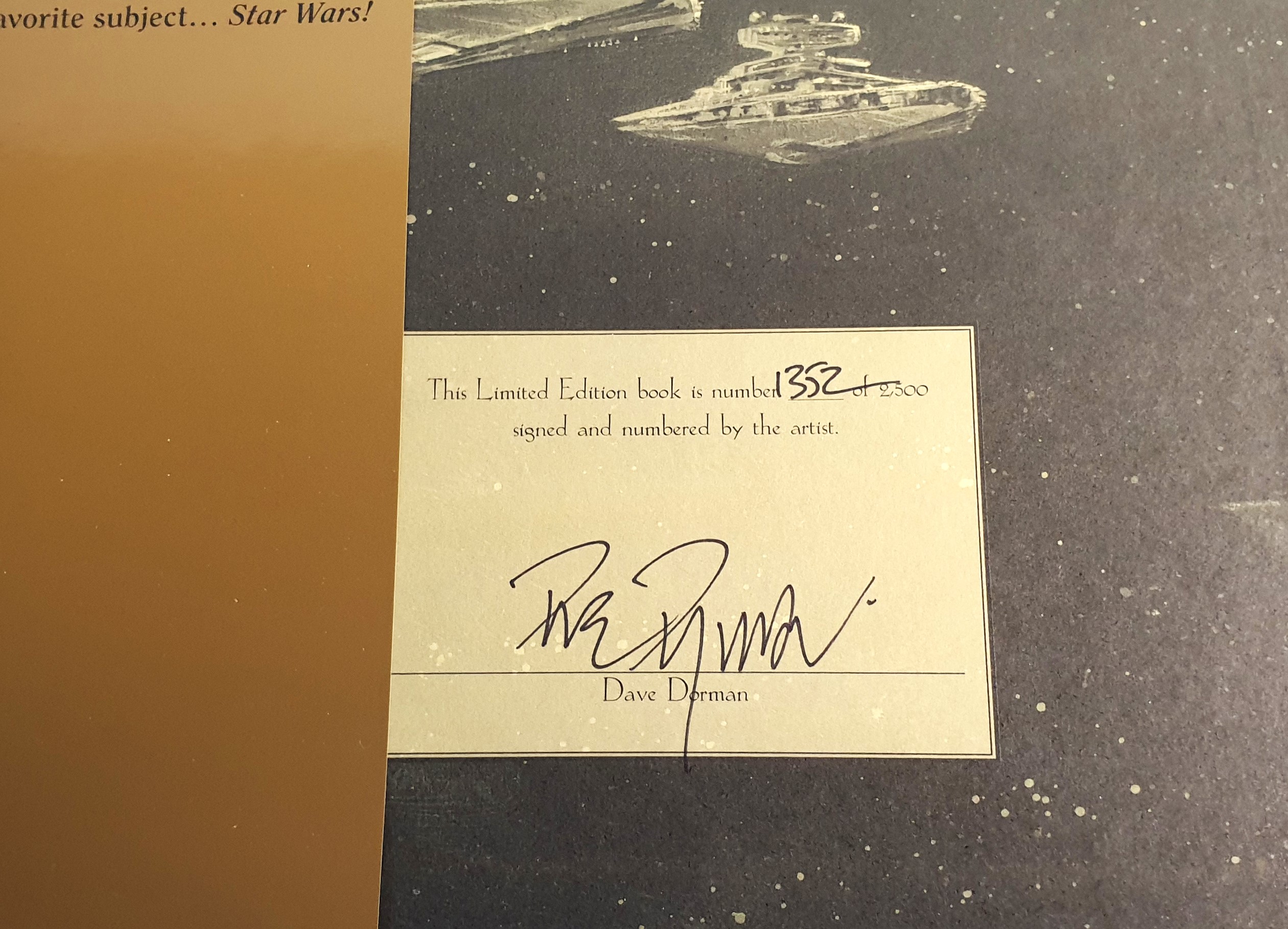 STAR WARS The Art of Dave Dorman by Stephen D. Smith and Lurene Haines ...