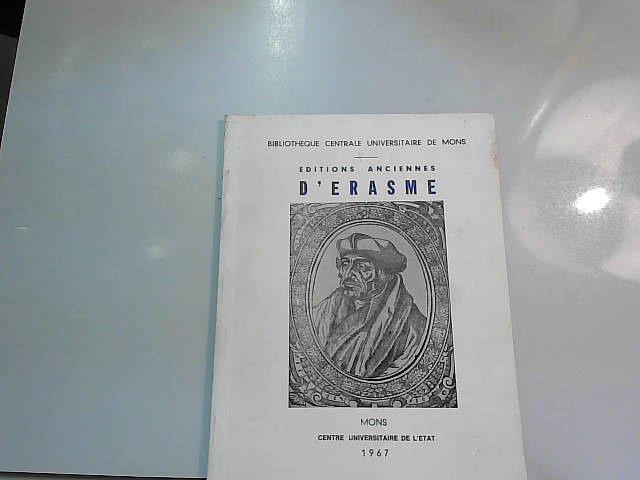 Éditions anciennes d'Erasme - biblio centrale univ Mons -hommage Roland ...