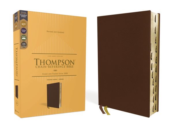 Thompson Chain-reference Bible : King James Version, Brown, Genuine ...