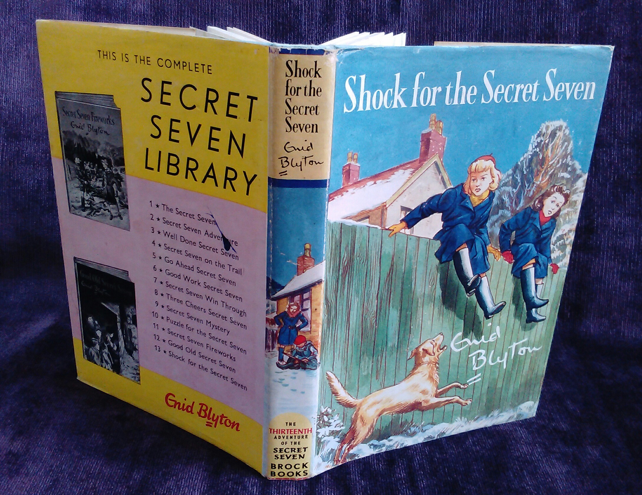 Shock for the Secret Seven by Enid Blyton: Near Fine Hardcover (1961 ...