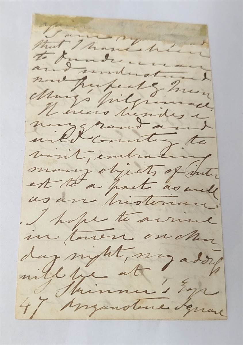 Handwritten Signed Letter [ Incomplete] by Strickland, Agnes: Good ...