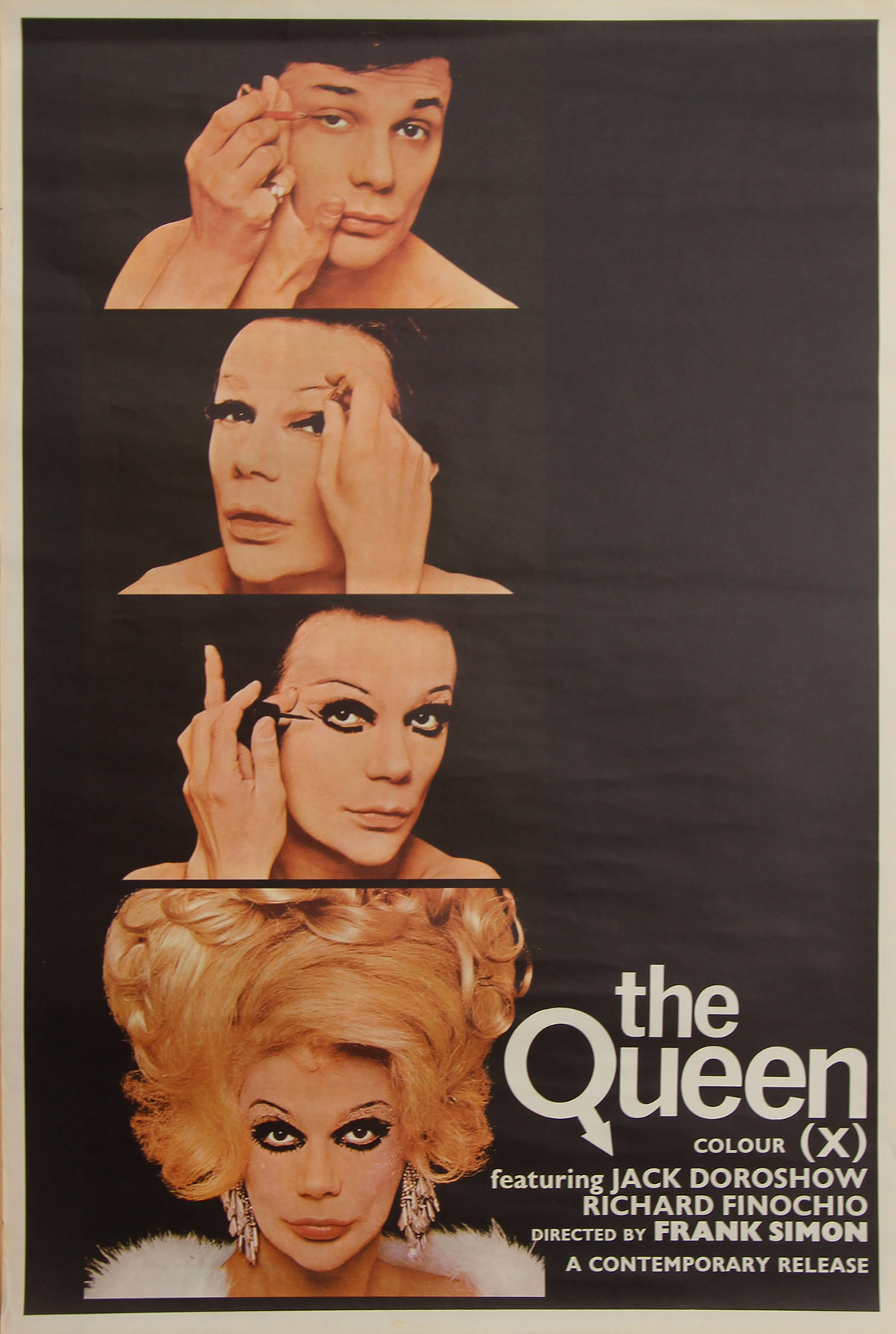 (LGBTQ film) THE QUEEN (1968) UK double crown poster by Contemporary ...