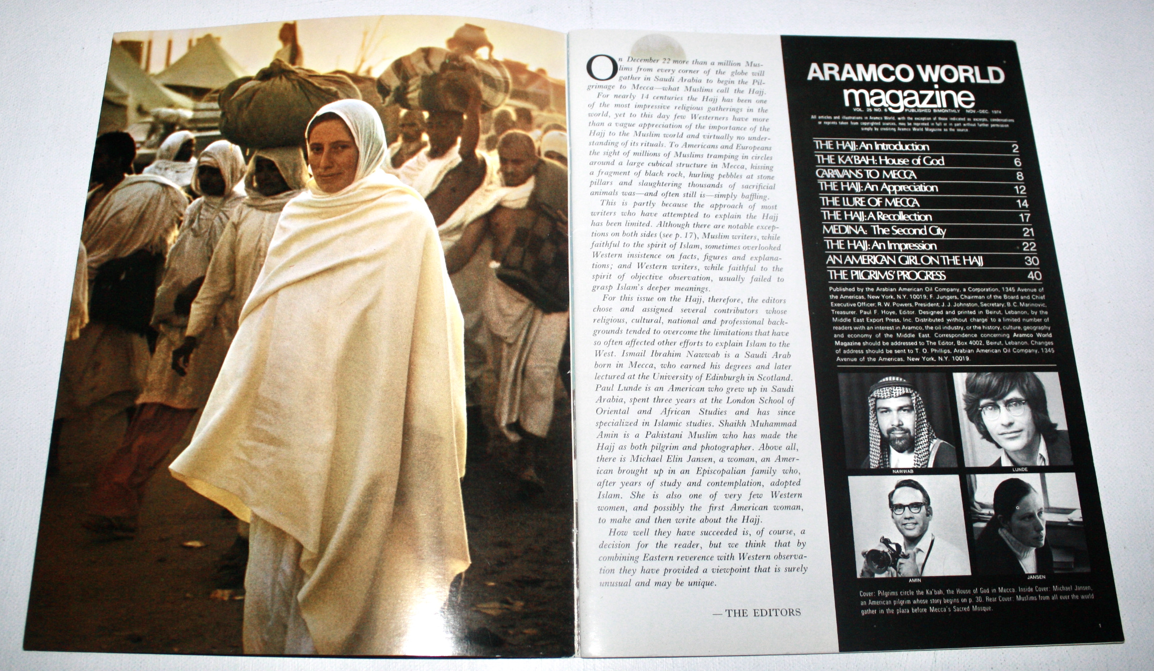 Aramco World Magazine - The Hajj: A Special Issue (November - December ...
