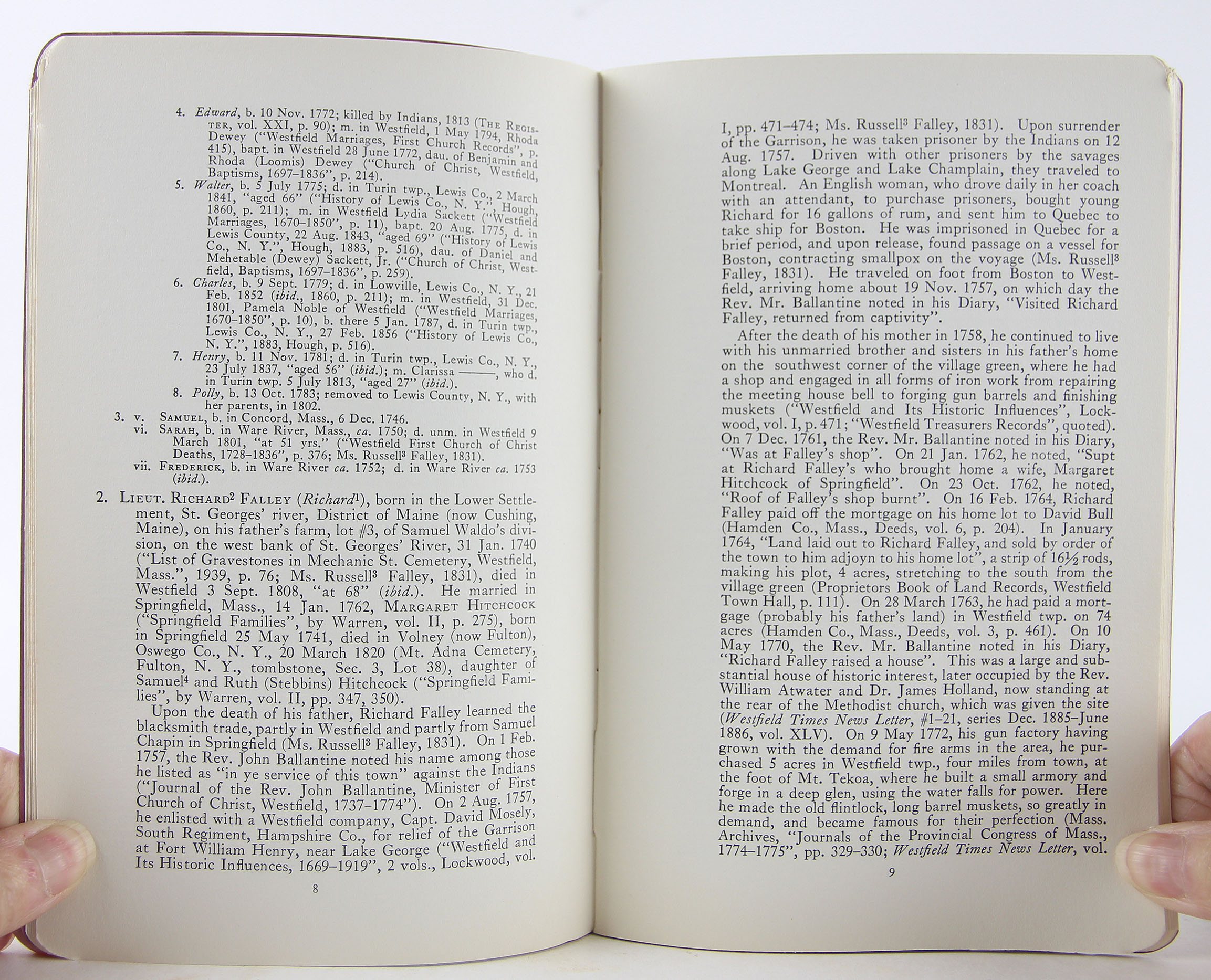 Richard Falle-Falley and Some of his Descendants: Including Grover ...